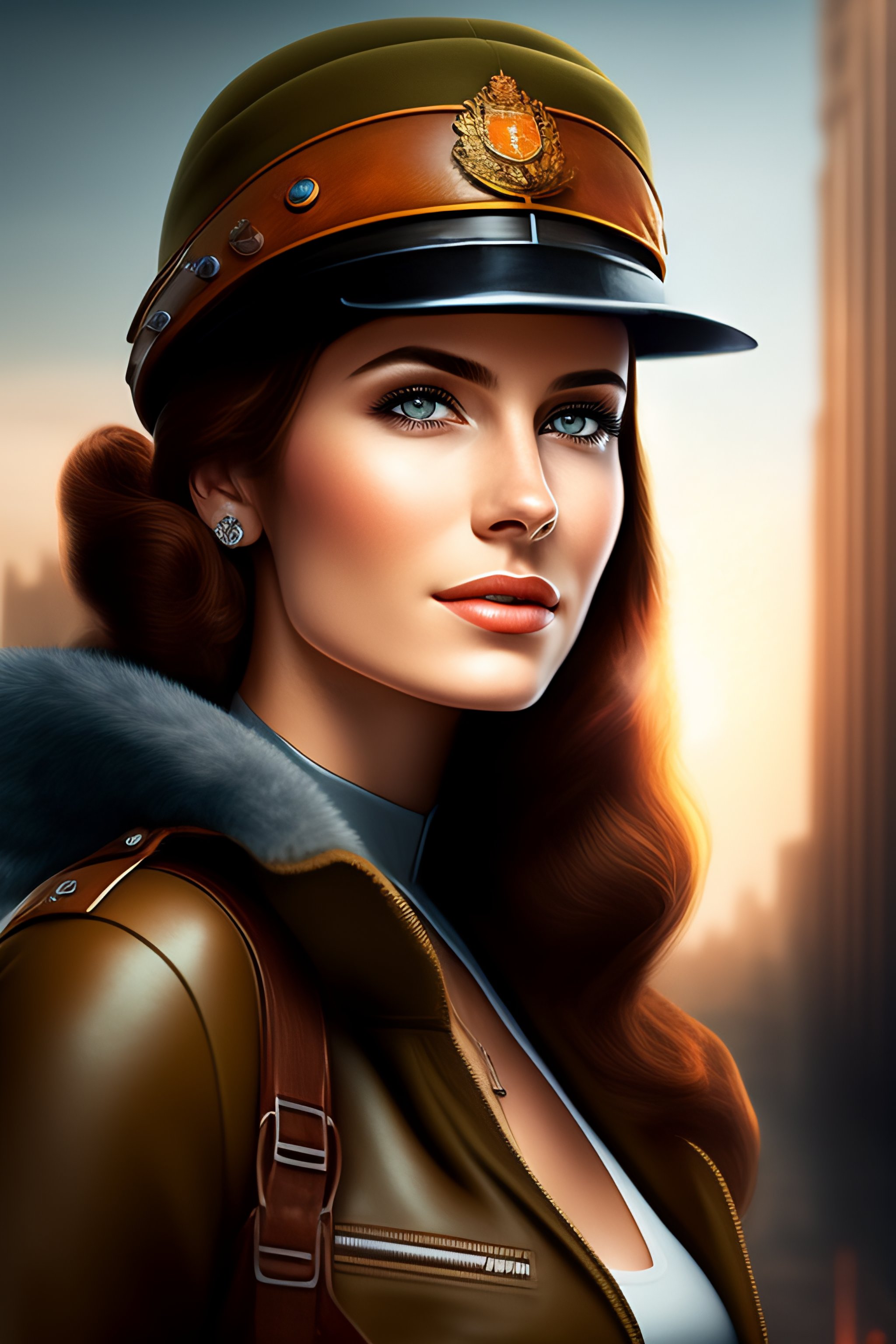 Lexica - Woman 20 years old portrait, realistic photo, fine, sharpness ...