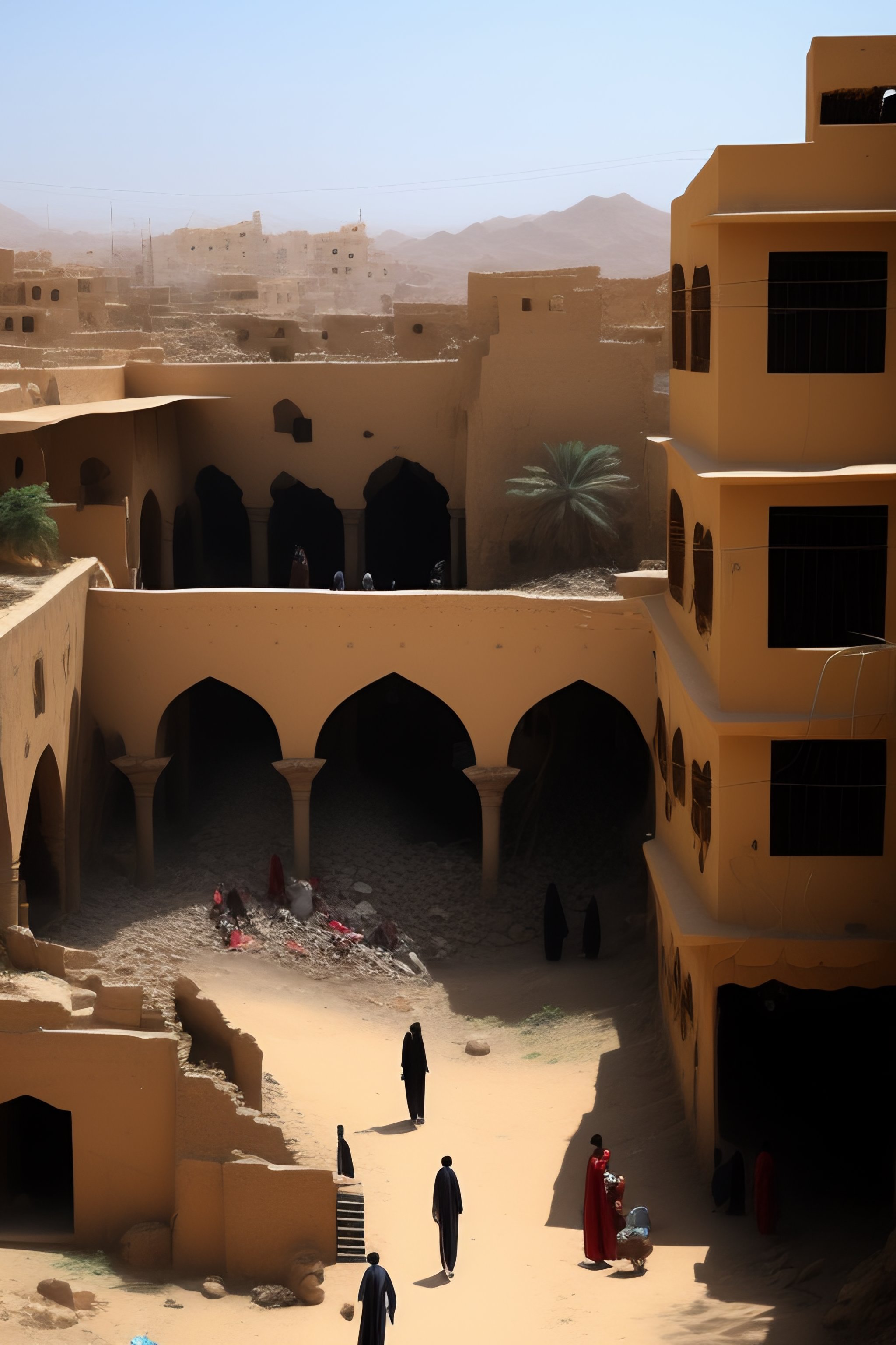 Lexica - Yemen, the city of Taiz, war, siege and death