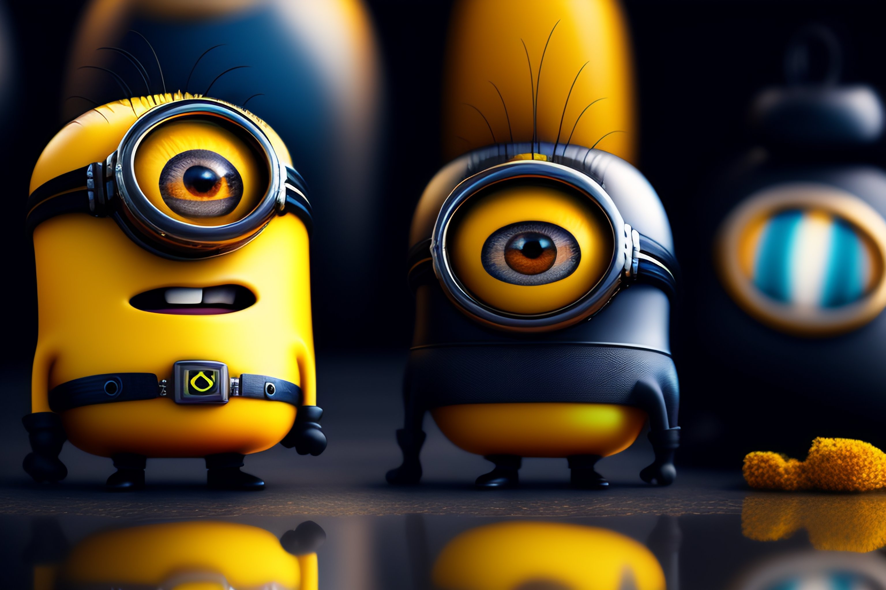 Lexica - Stereogram of a minion