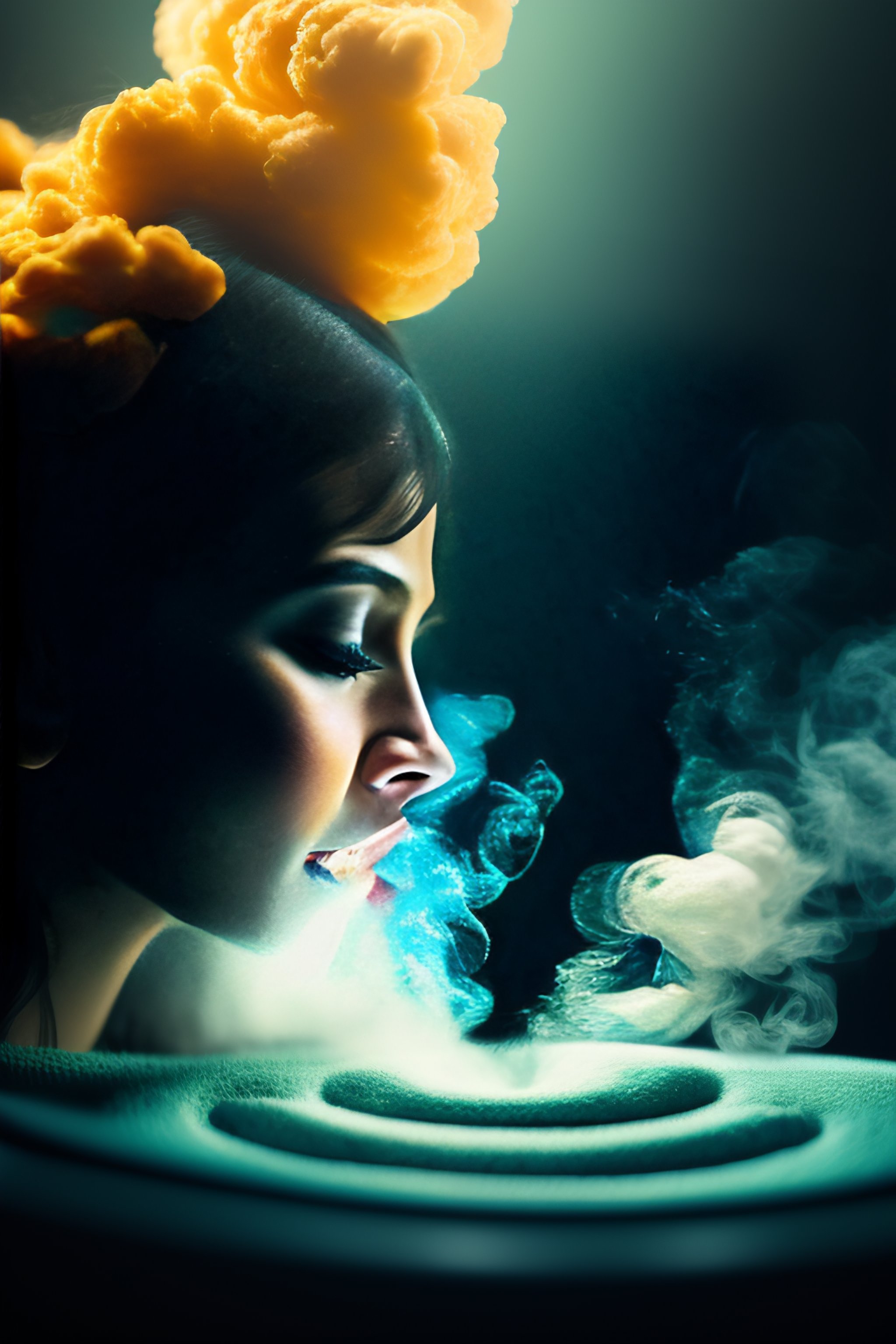 Lexica - Describe what smoking weed feels like