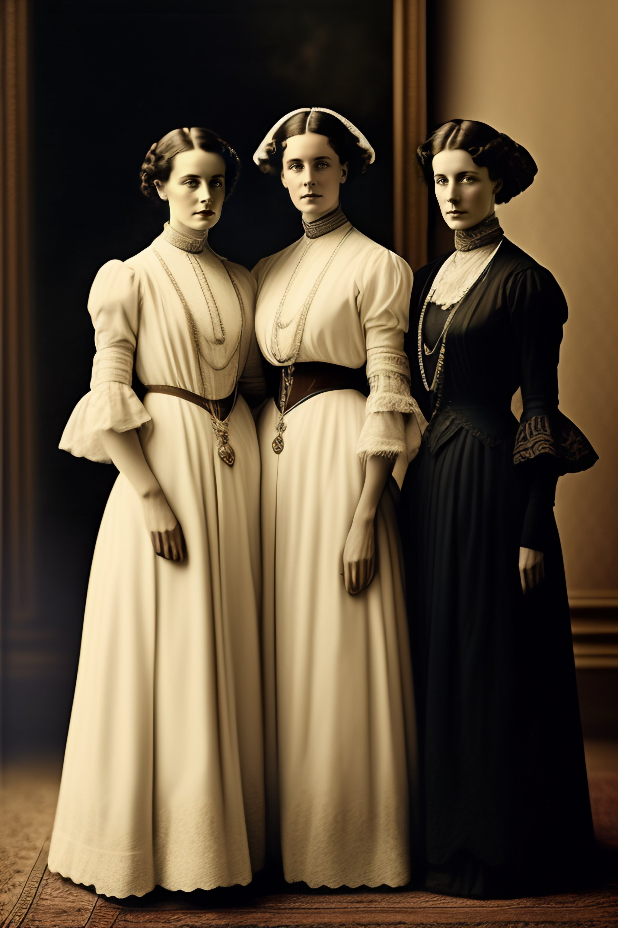 Lexica - Edwardian three sisters photo