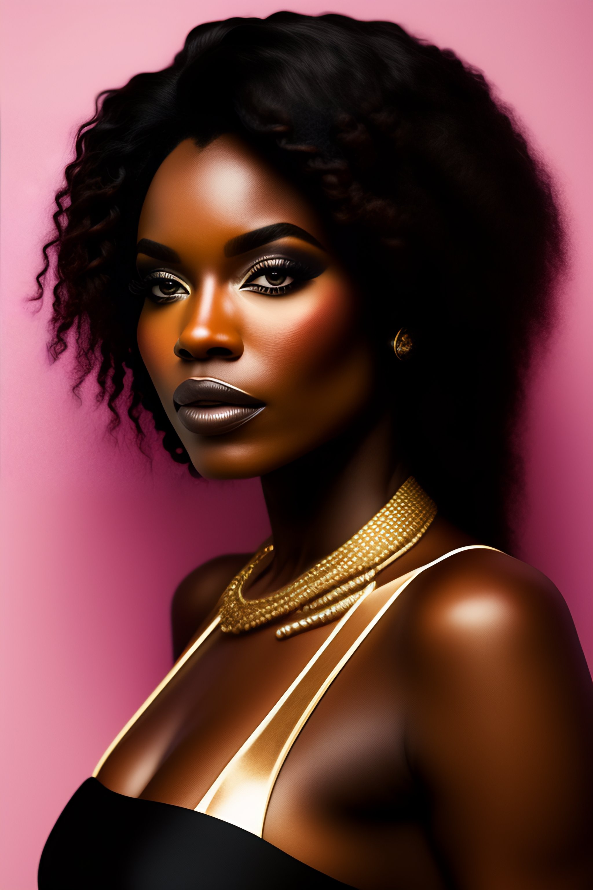 Lexica - Beautiful ebony