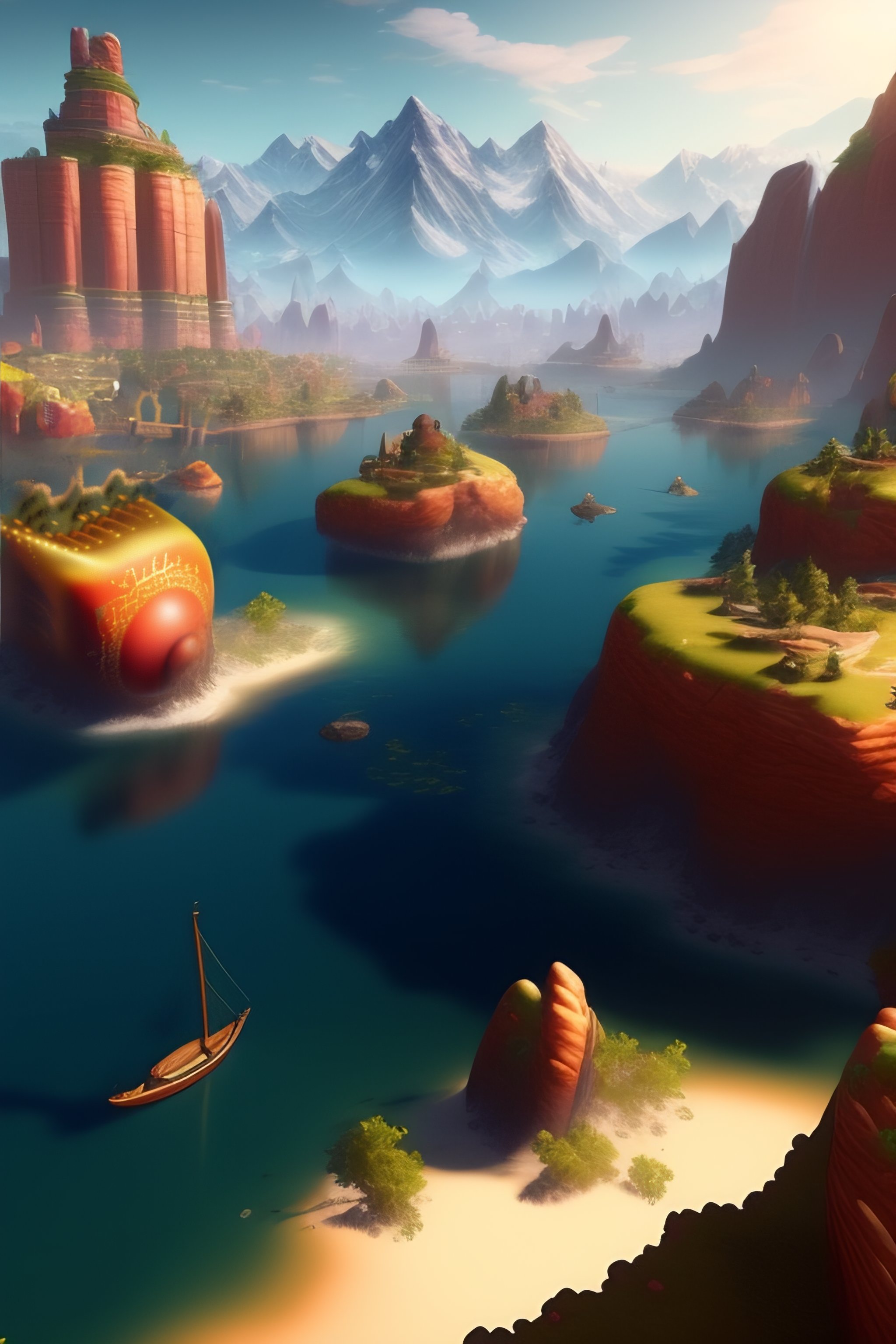 Lexica - Picture of a civilization game, 8k, highly detailed, through ...