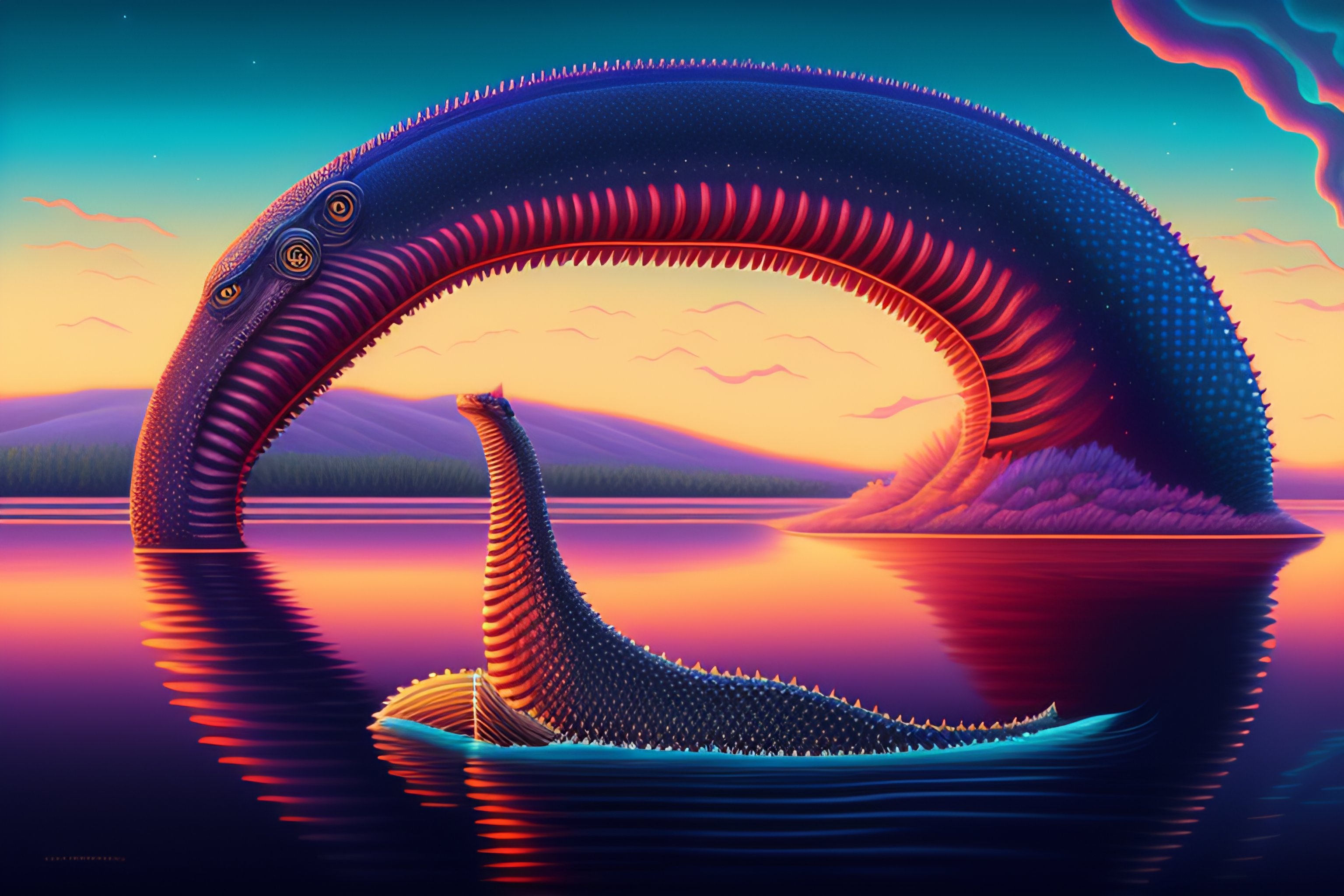 Lexica - Lochness monster by casey weldon, olga kvasha, miho hirano ...