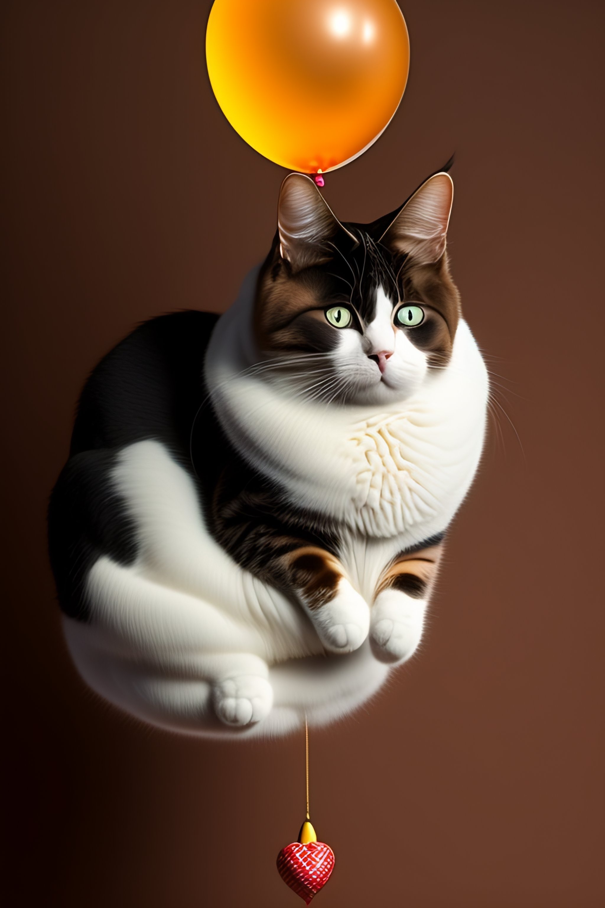 Lexica - A cat's abdomen appears swollen. The cat is lifted into the ...