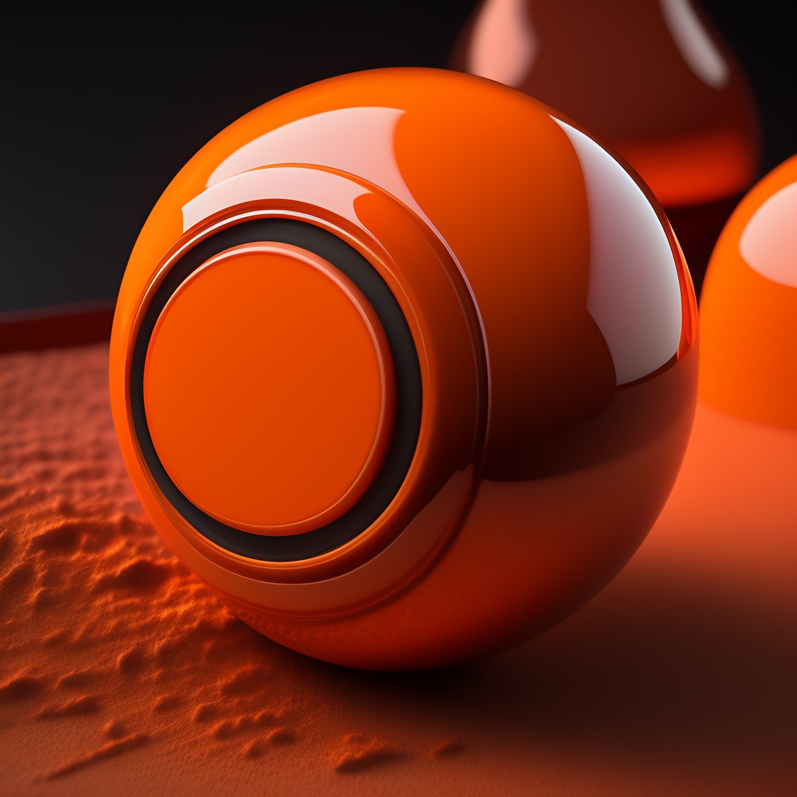 Lexica - CS-GO granade skin, hollographic orange details color ...