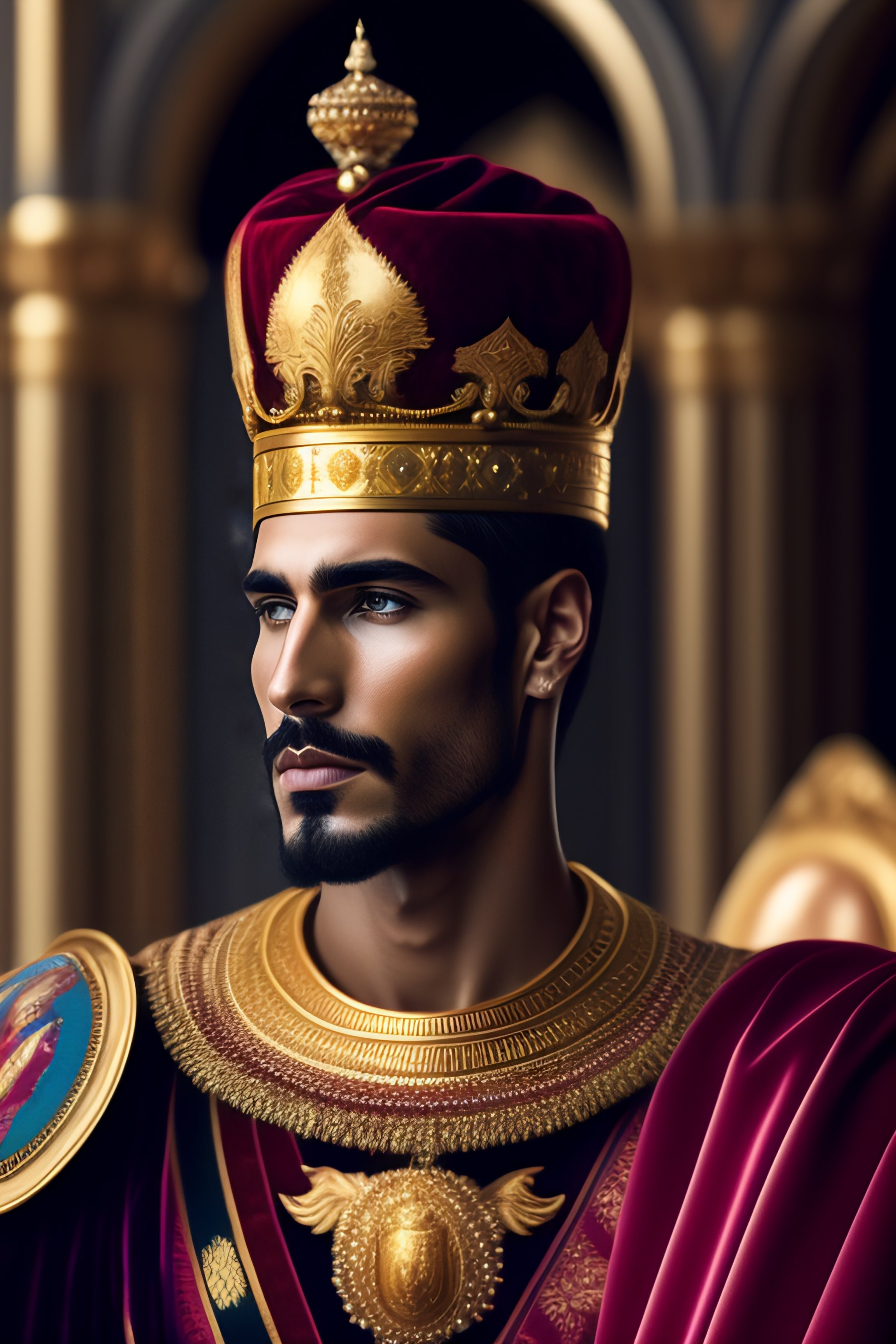 Lexica - Realistic photo of the coronation of a king in an ancient ...