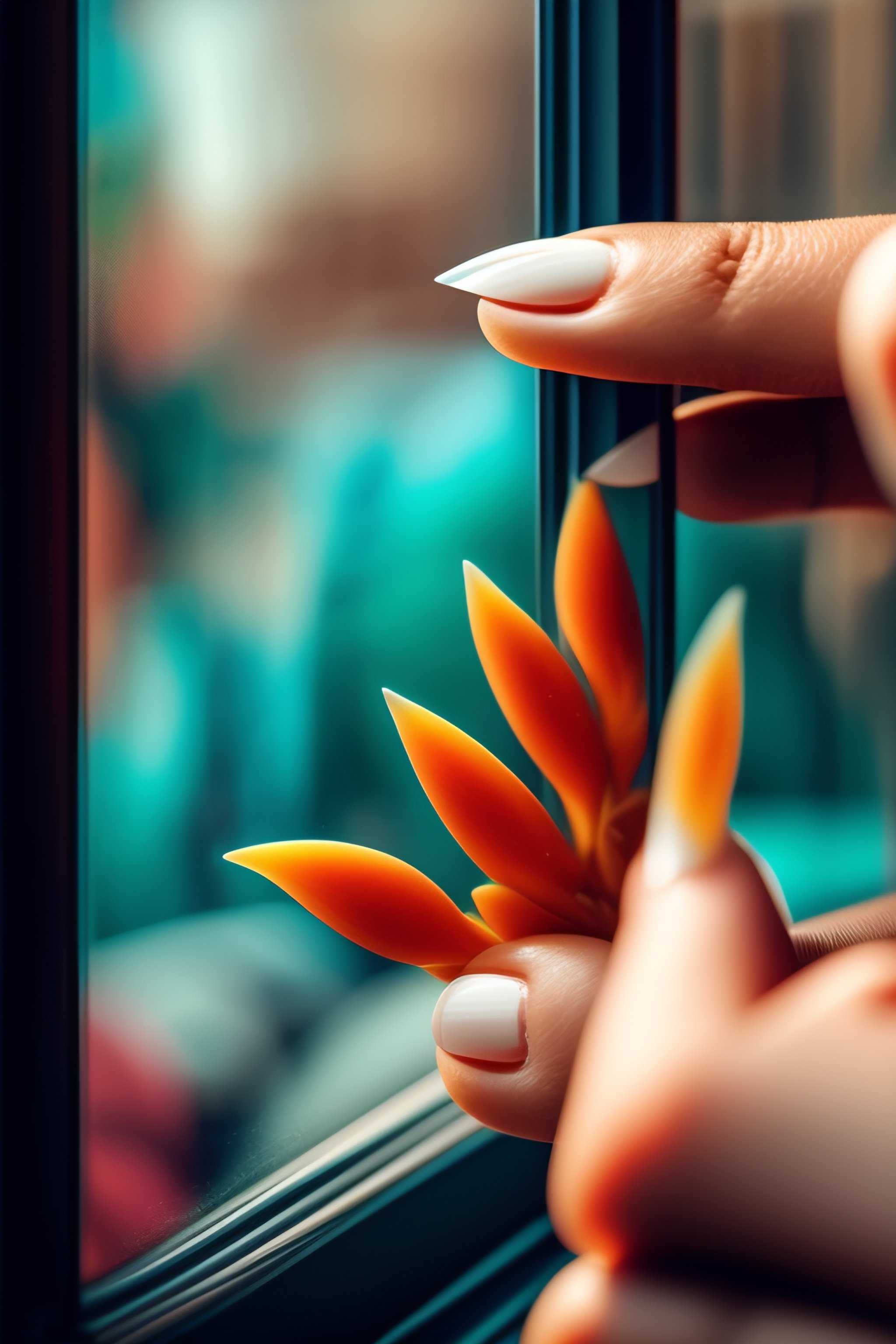 Lexica - Nails fingers hand Window display