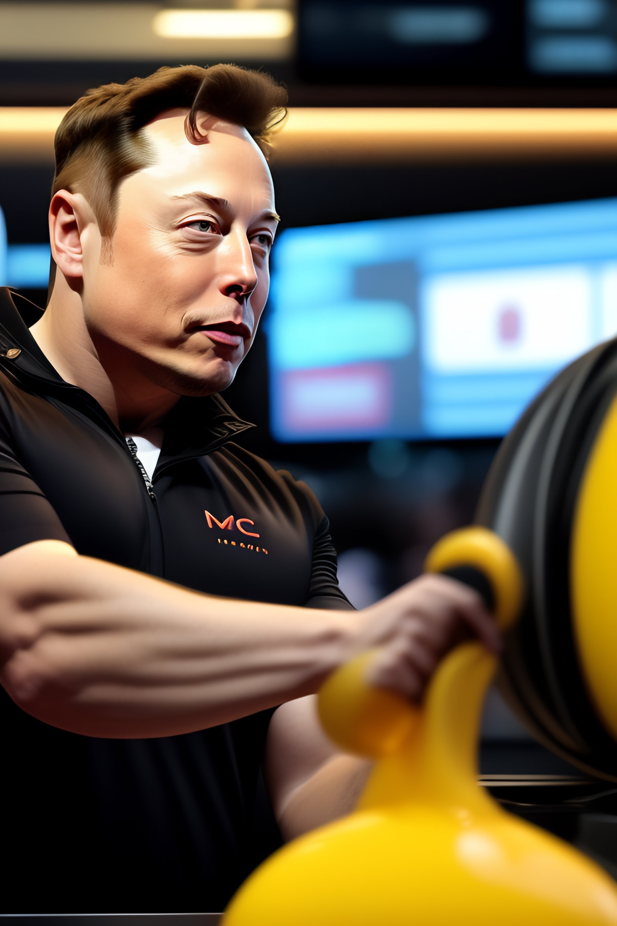 Lexica - Elon musk working in a McDonalds