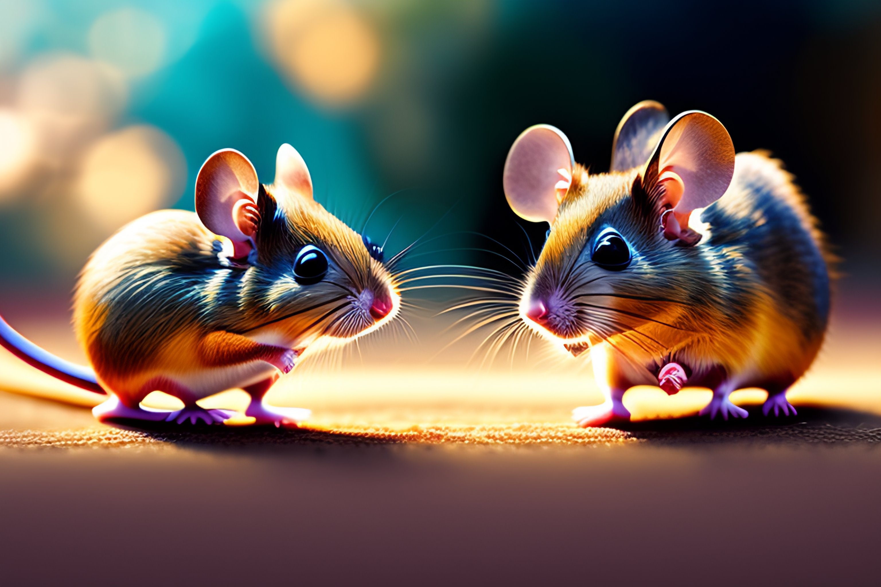 Lexica - The Mouse fight each over as Manga Book Cover