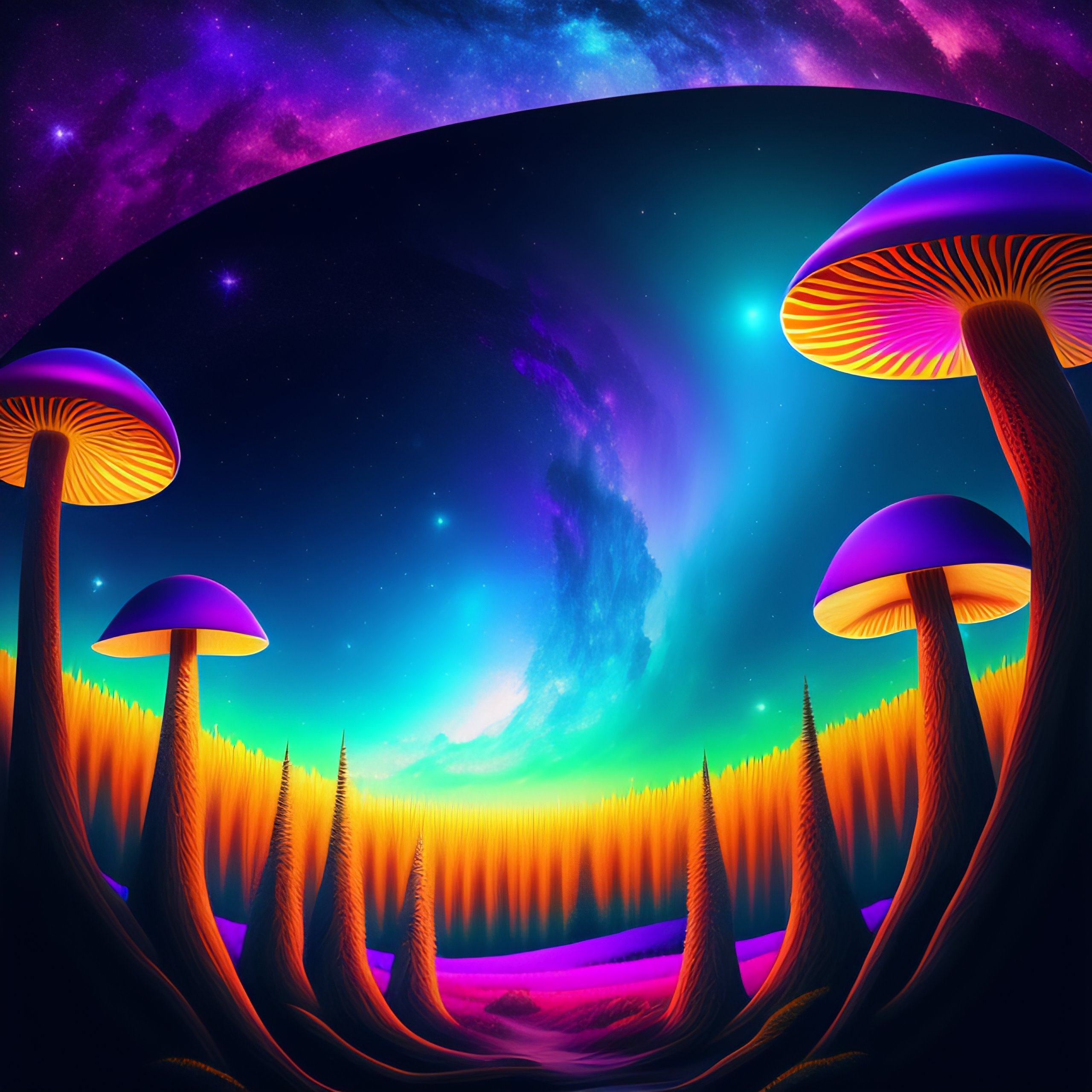 Psychedelic Forest