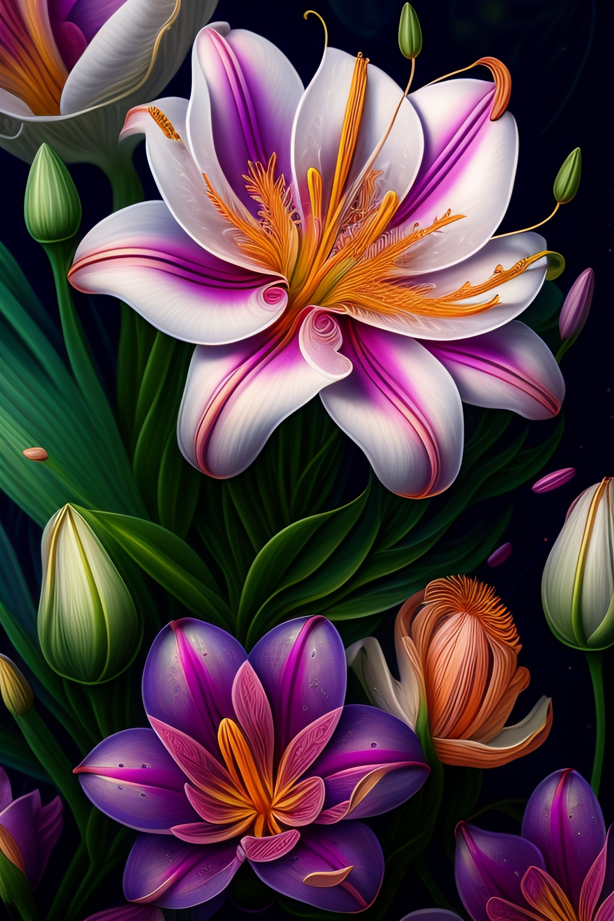 Lexica - An ultra hd detailed painting of many different types of ...