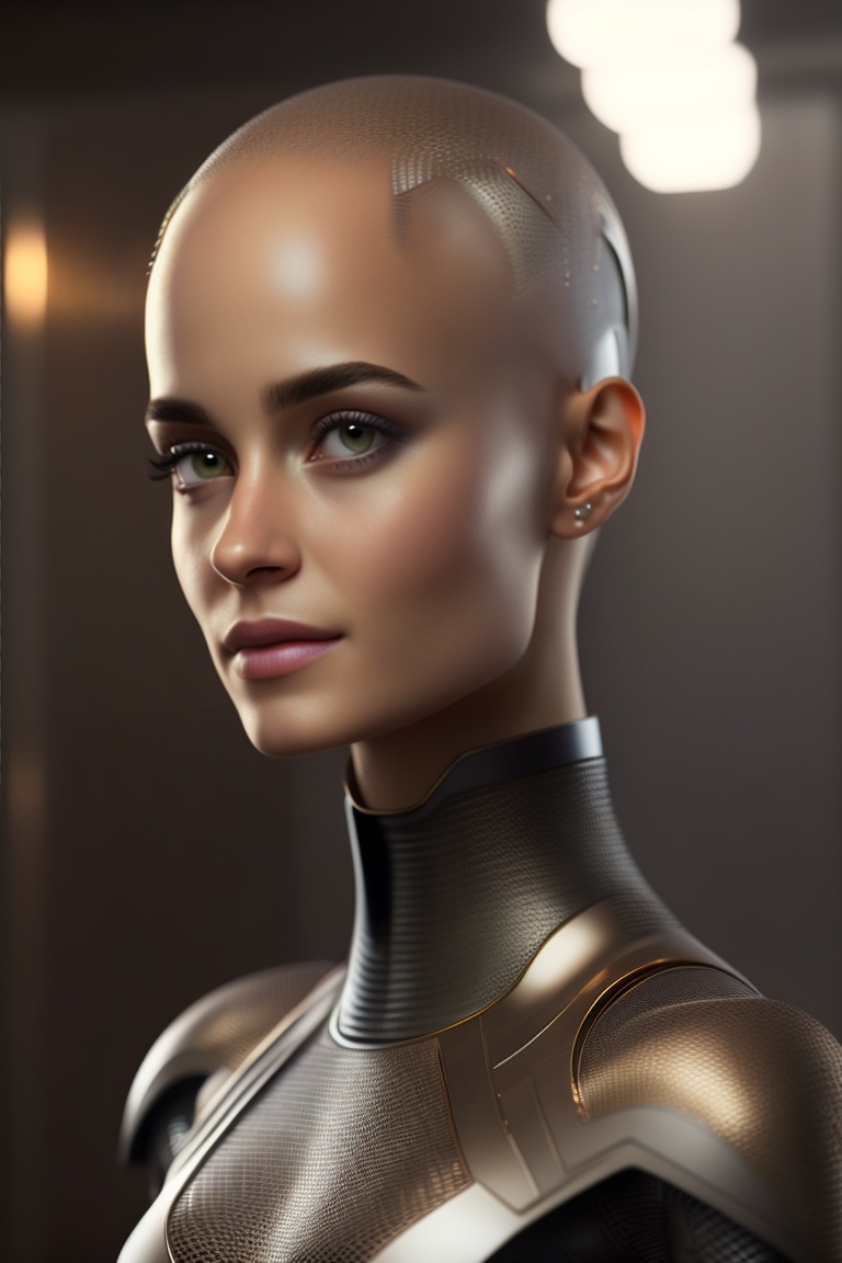 Lexica - A humanoid robot like alicia vikander from the movie ex ...
