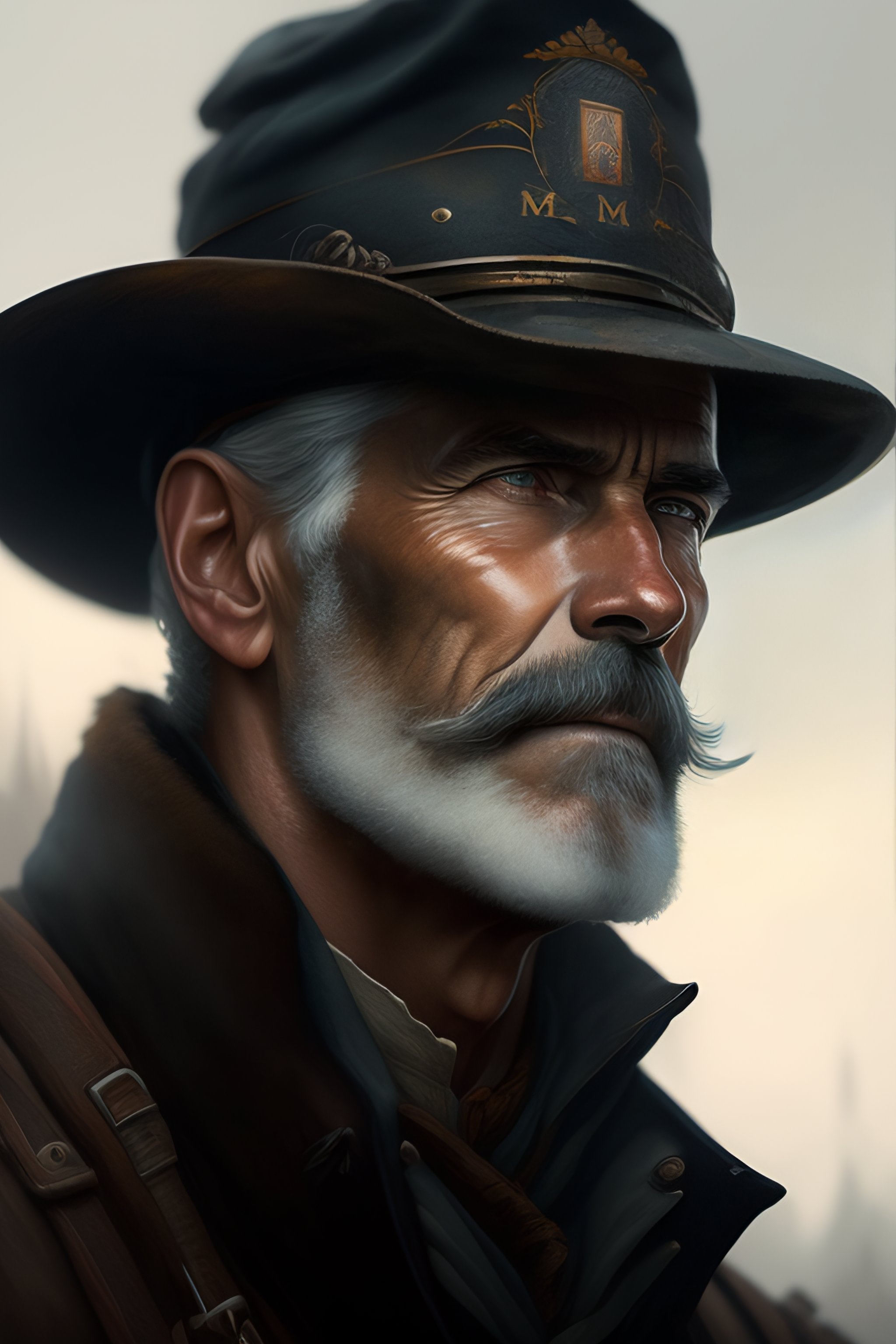 Lexica - A portrait of an old coal miner in 19th century, beautiful ...