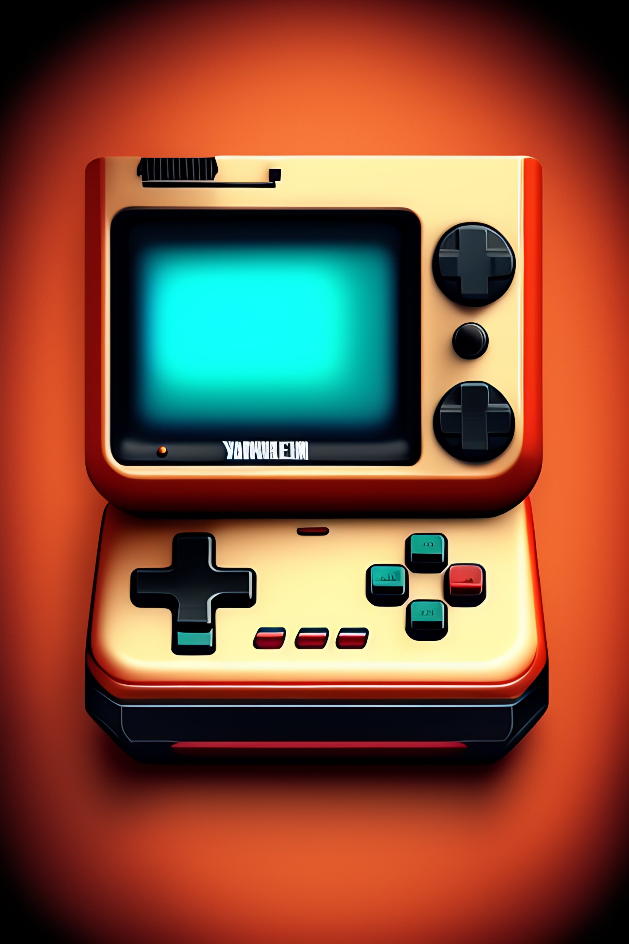Lexica - "Retro video game" with a graphic of a vintage video game ...