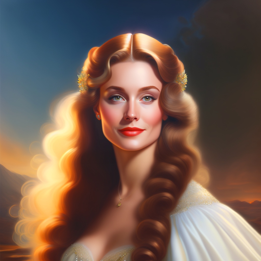Lexica - Dear God, please show me a portrait of the woman I should have ...