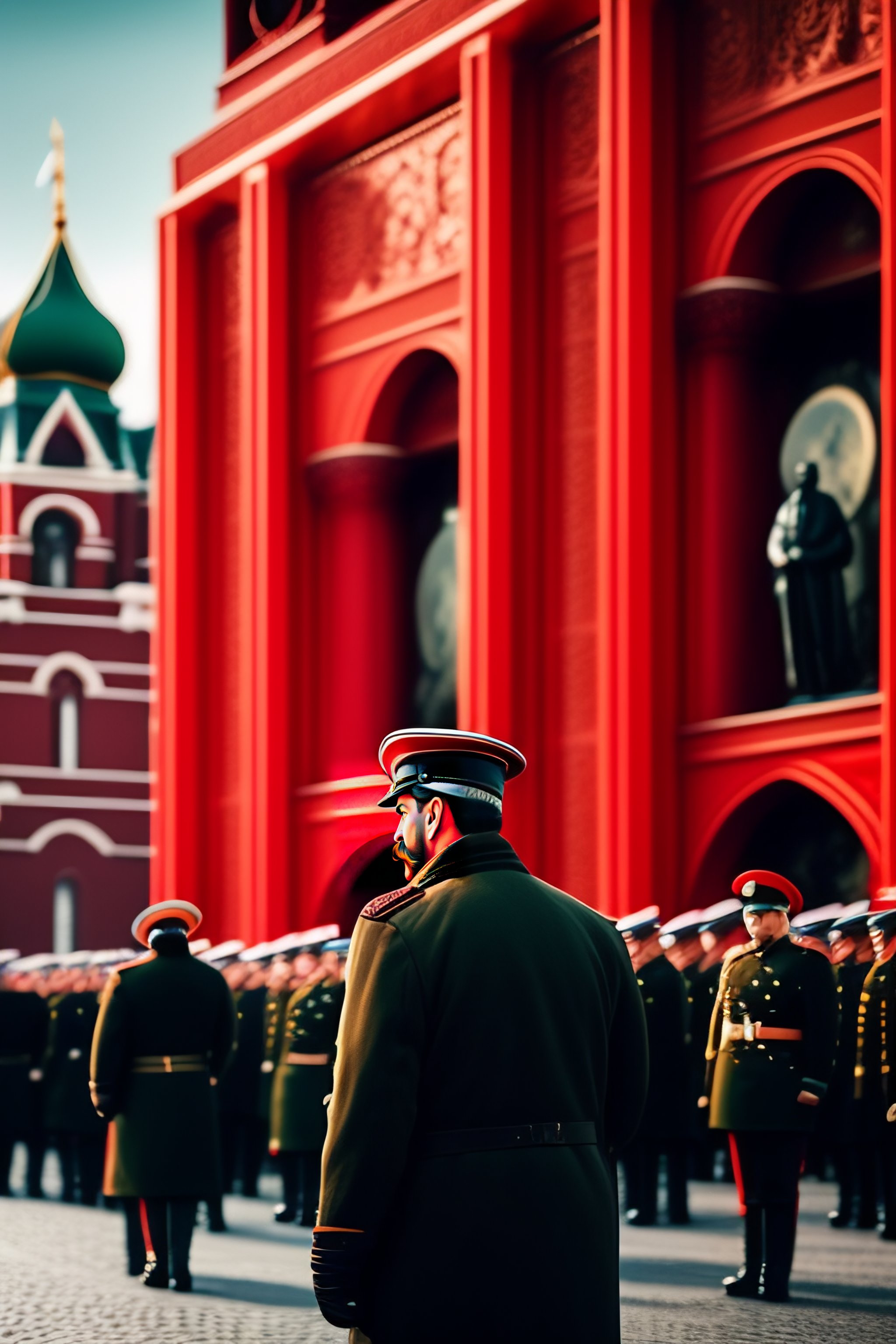 Lexica - Stalin on the Red Square