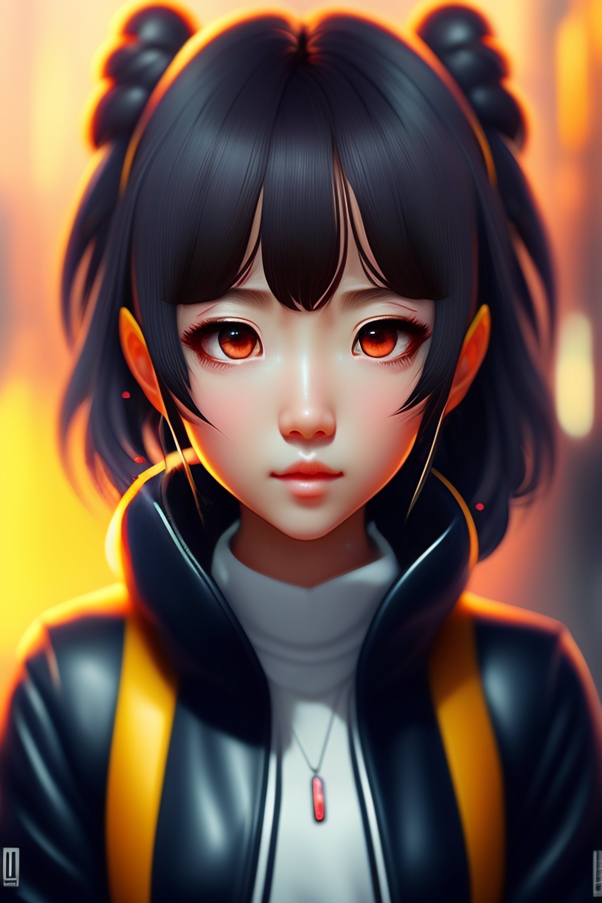 Lexica - Girl anime style, hyper realistic, mega boo,