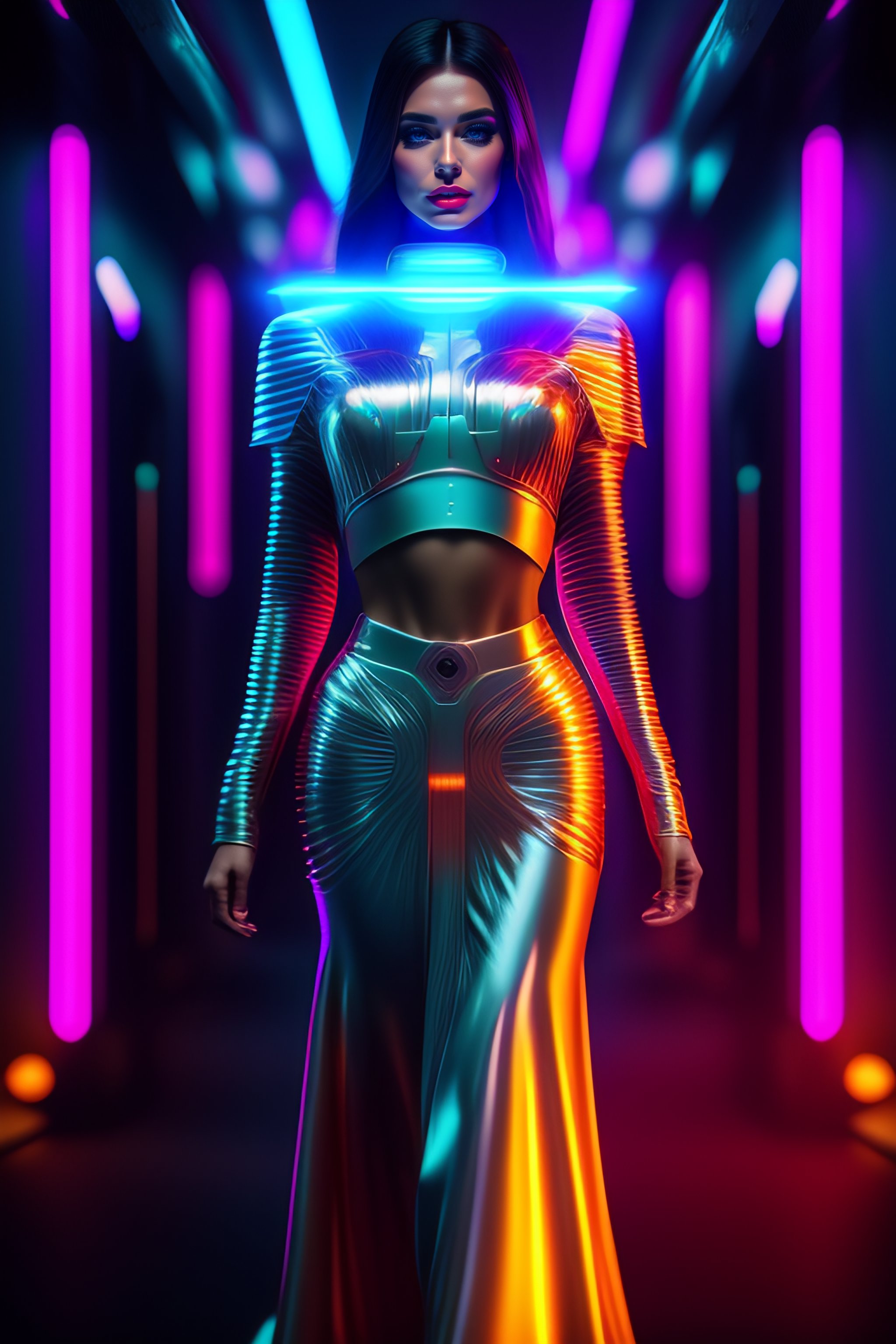 Lexica - Psychedelics Cybernetic strong Female Jedi optical implants ...