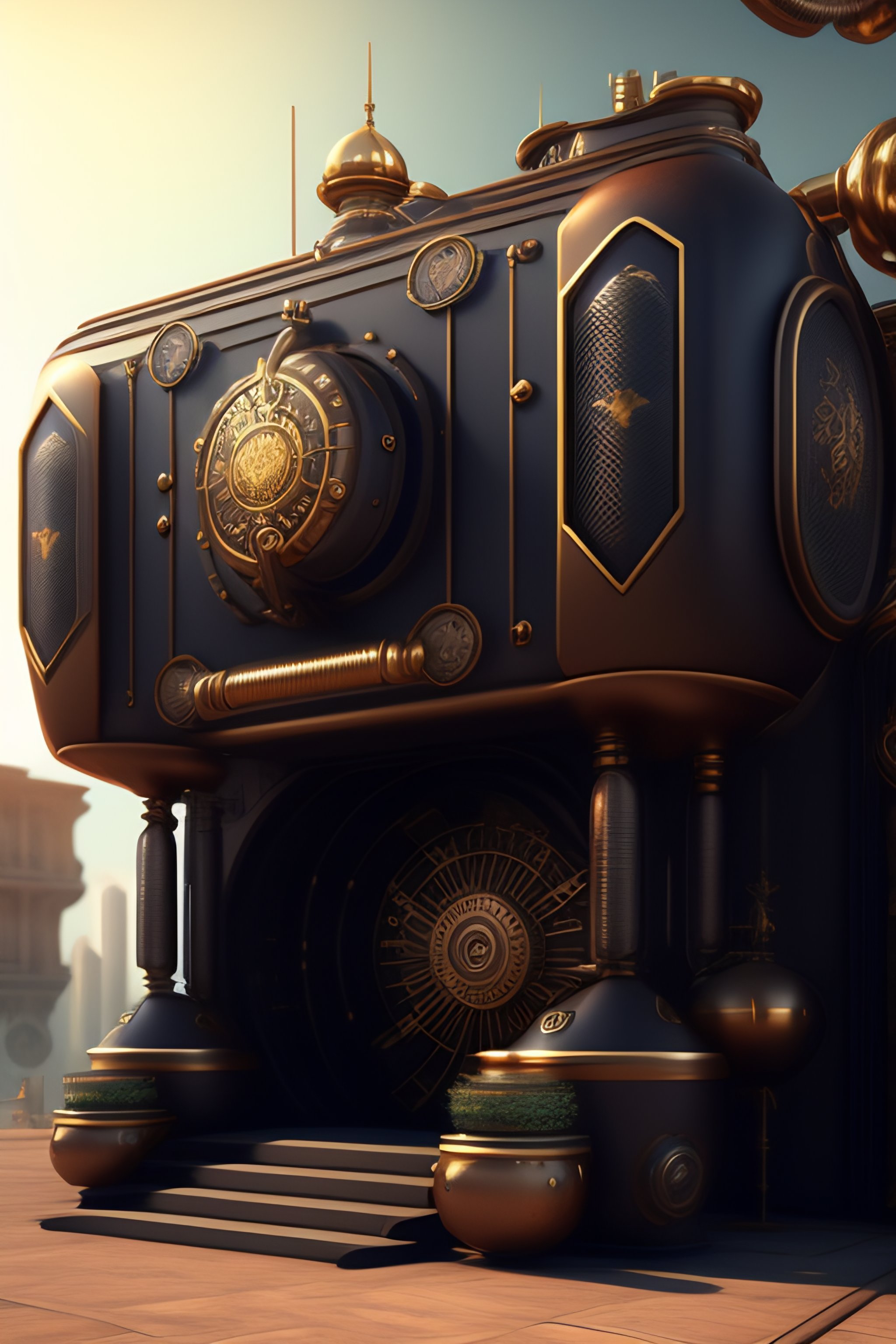 Steampunk Render