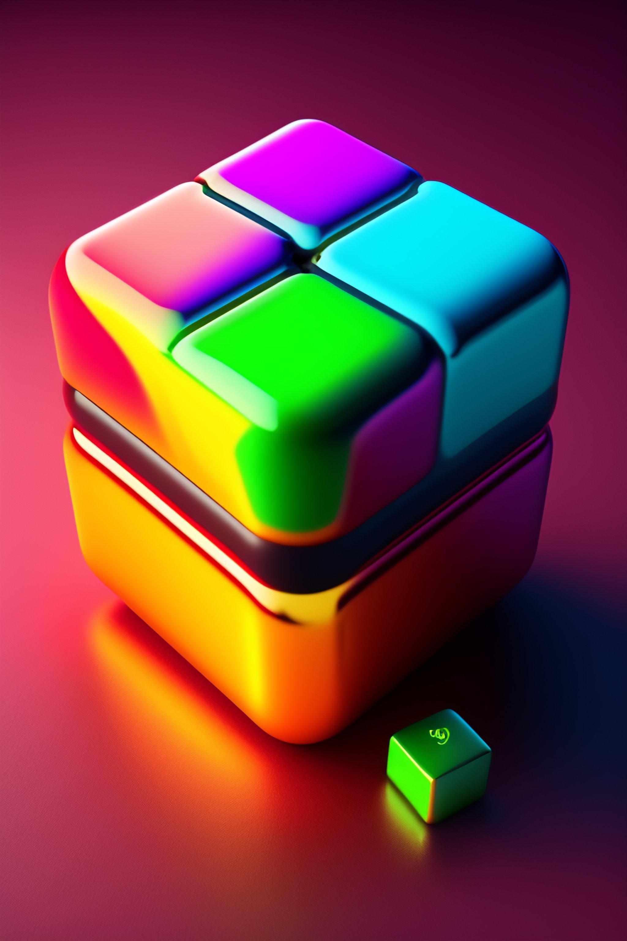 Lexica - Cube of candy 8K render octane high definition cgsociety, photorealistic