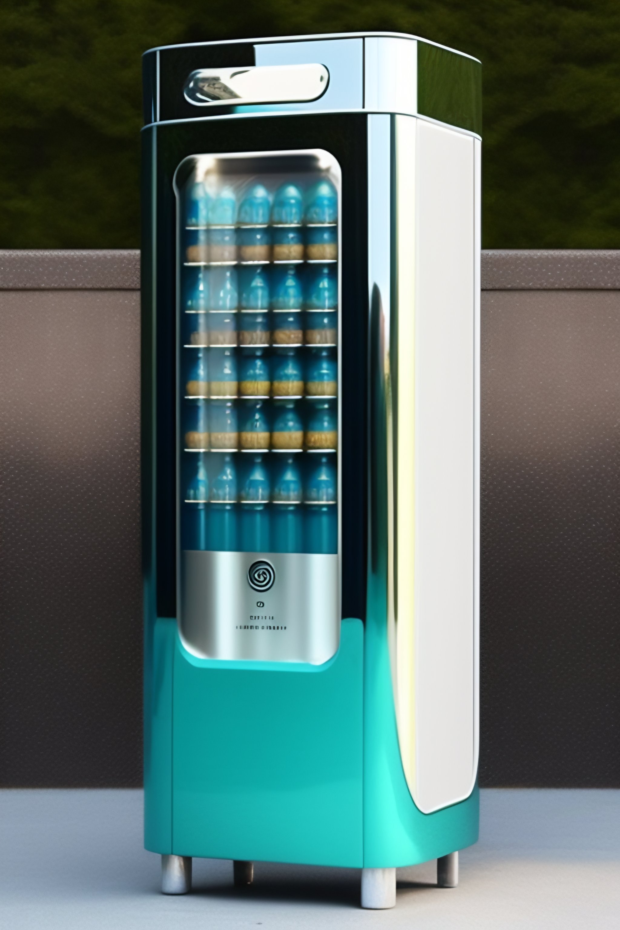 Lexica - A soviet retofuturistic aqua vending Machine designed by ...
