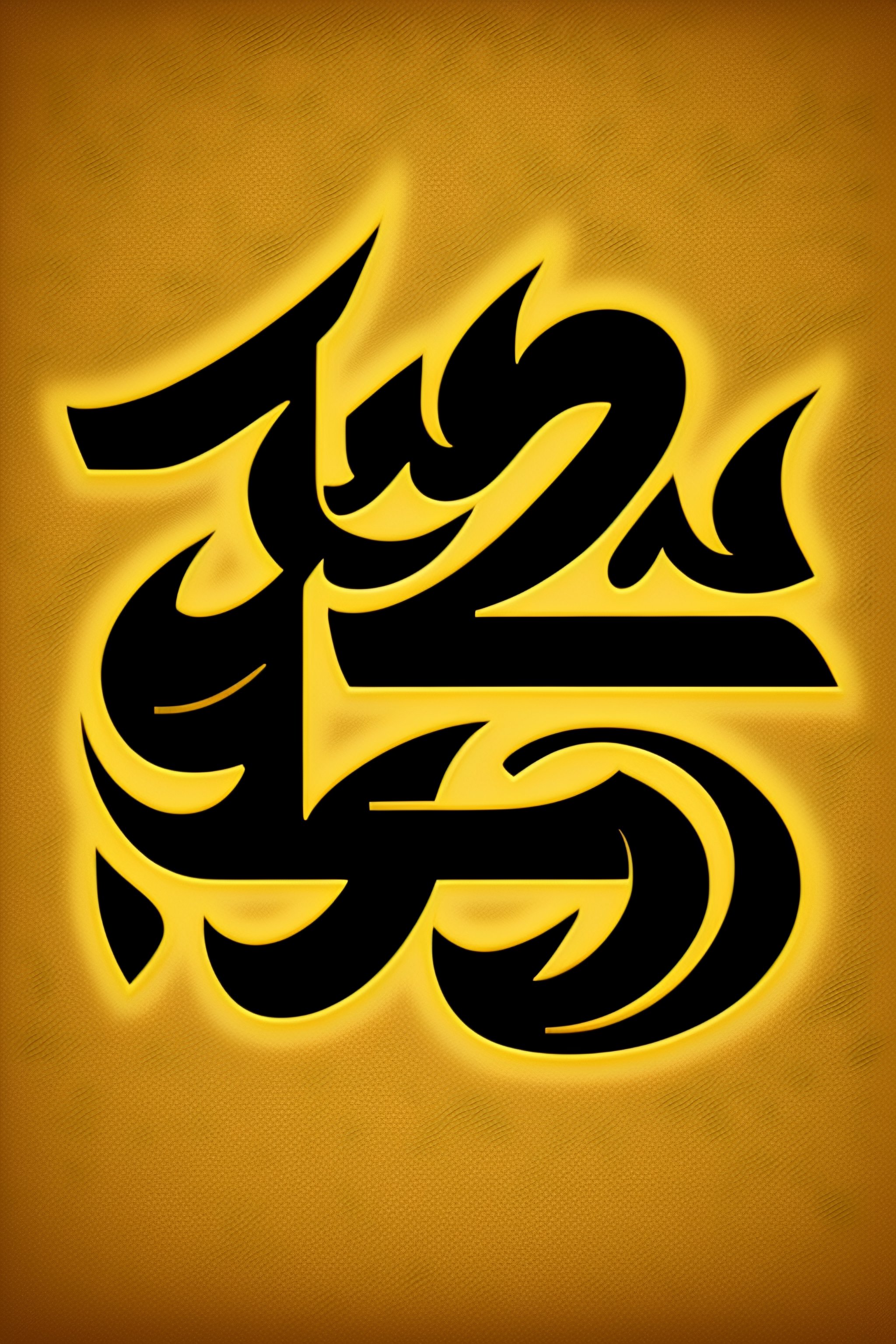 Lexica - Arabic calligraphy logotype, logo name ZAIM, 4k morocco ...