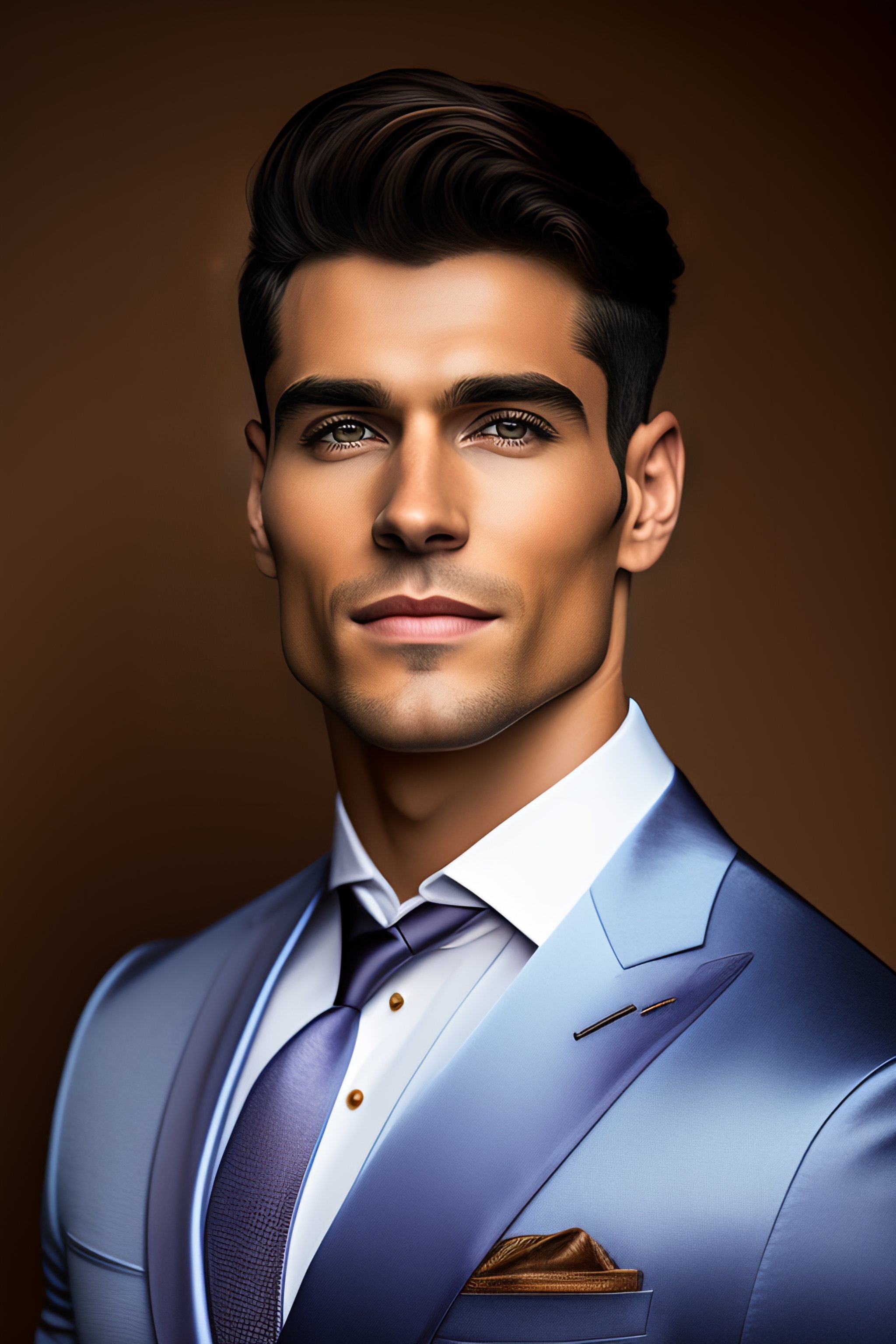 Lexica - Portrait of a handsome, confident man, rimlight, photo ...