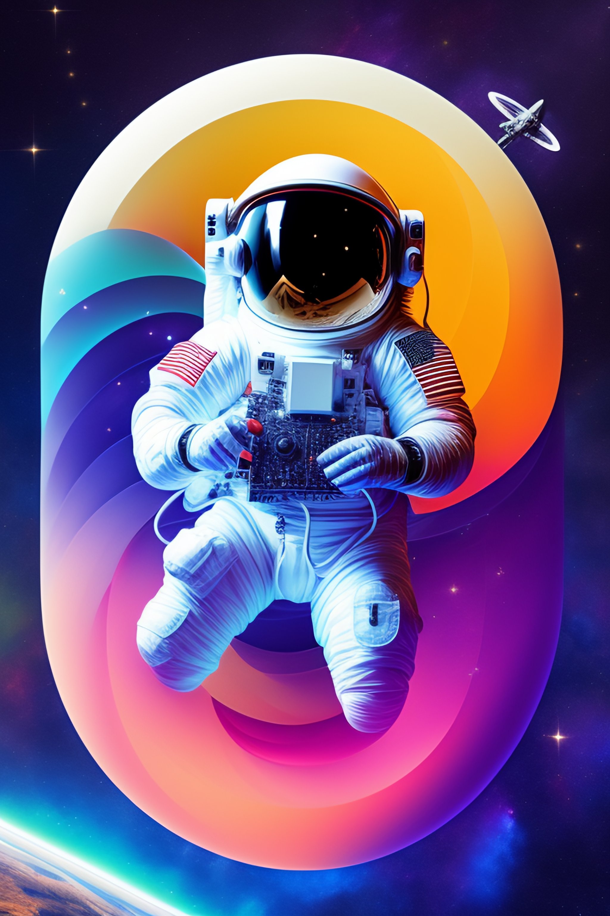 Lexica - Astronaut making music in space