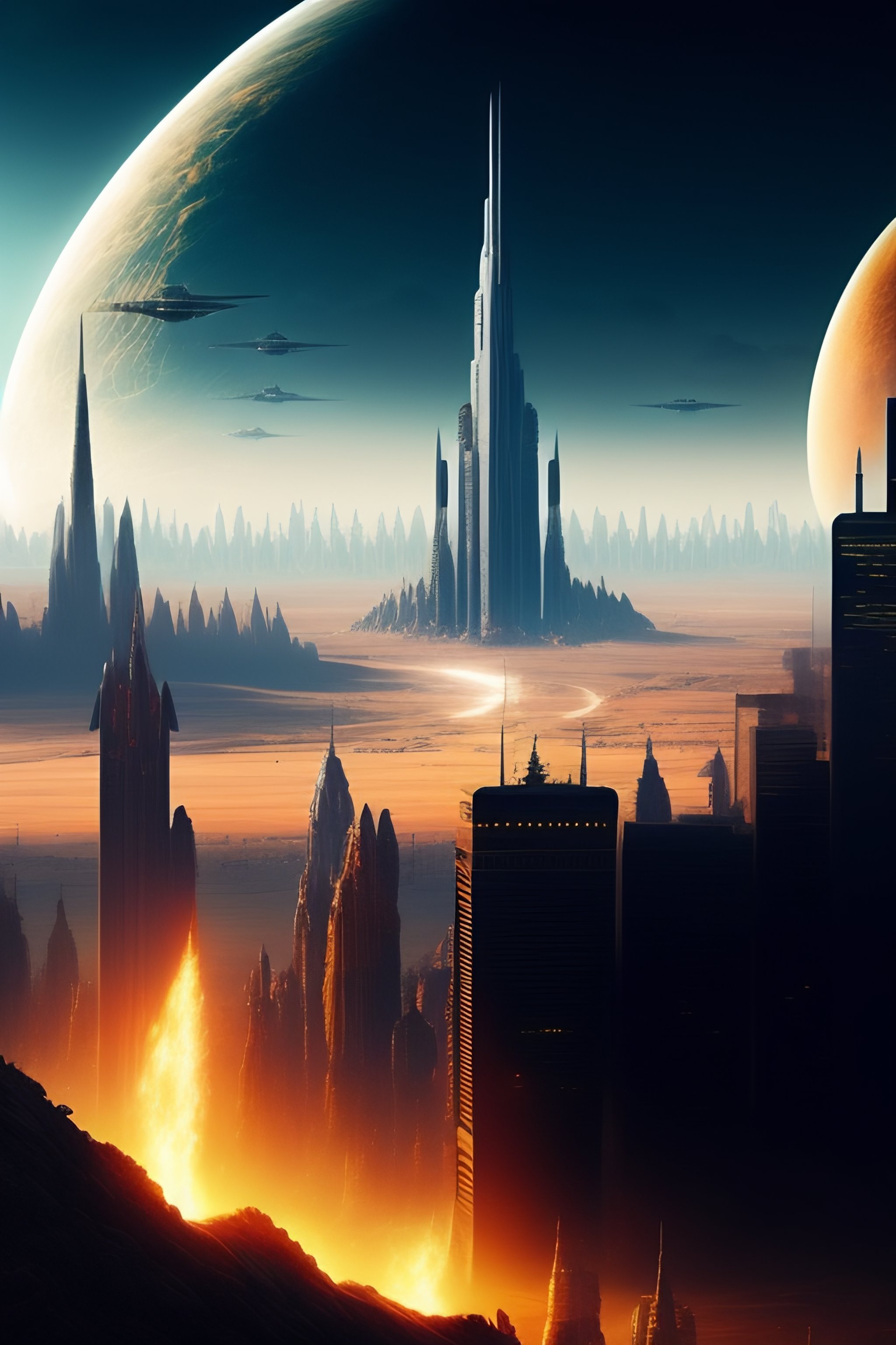 Lexica - The empire in Star Wars attacking big city on the Earth to ...