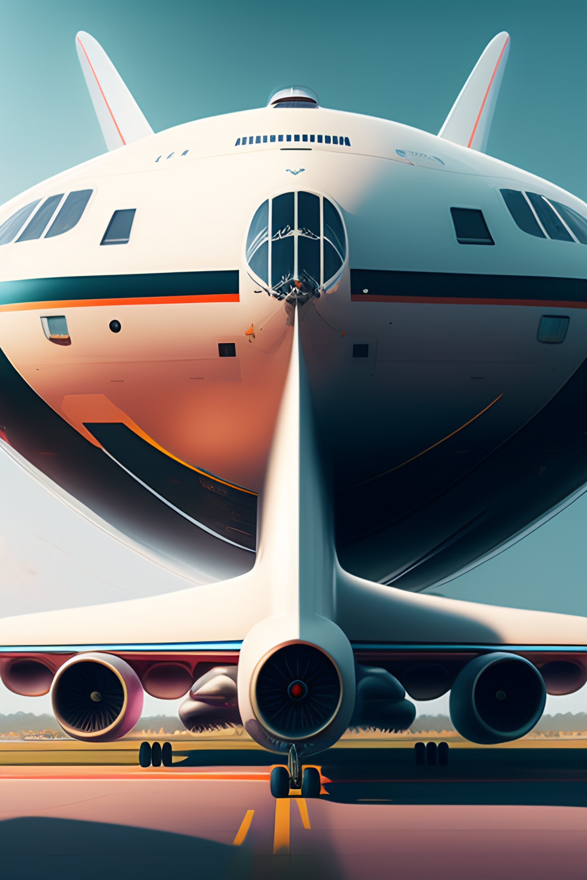 Lexica - Simon stalenhag,8k resoultion,hyper realstic , white airplane ...