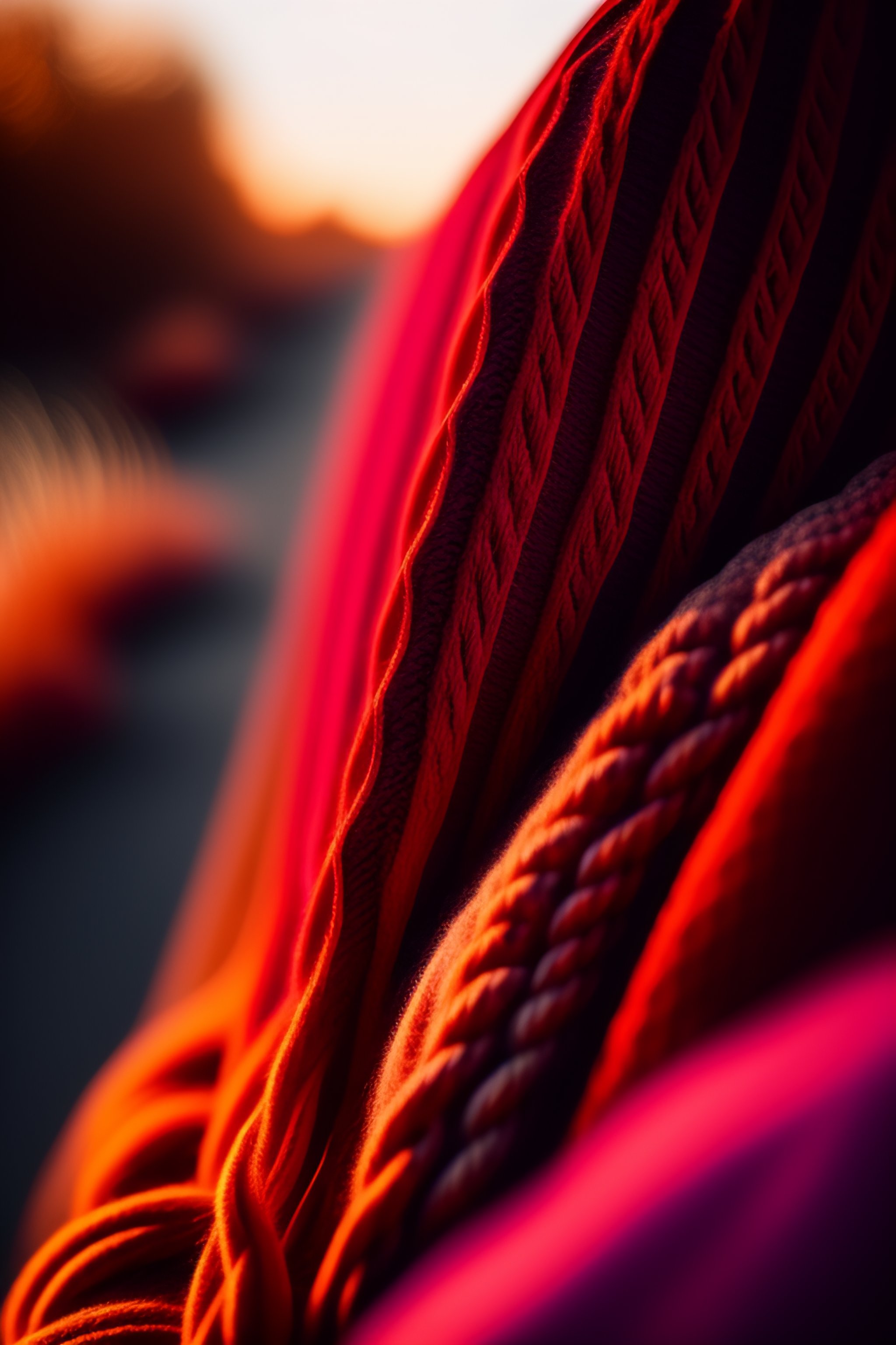 Lexica - Depth of field to high quality knit aesthetics of luxurious ...