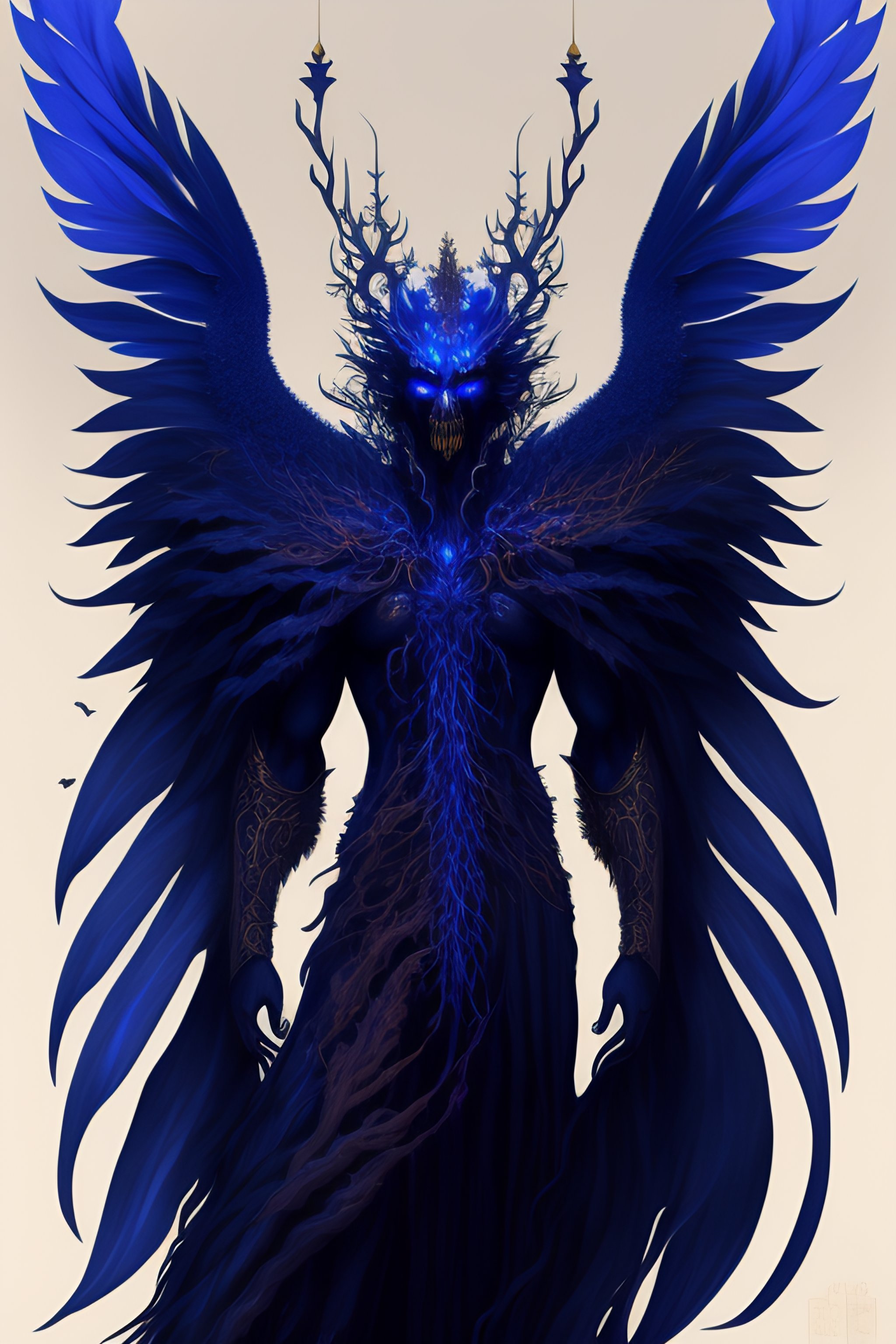Lexica - Fullbody creature concept demon of pride looks like a ...