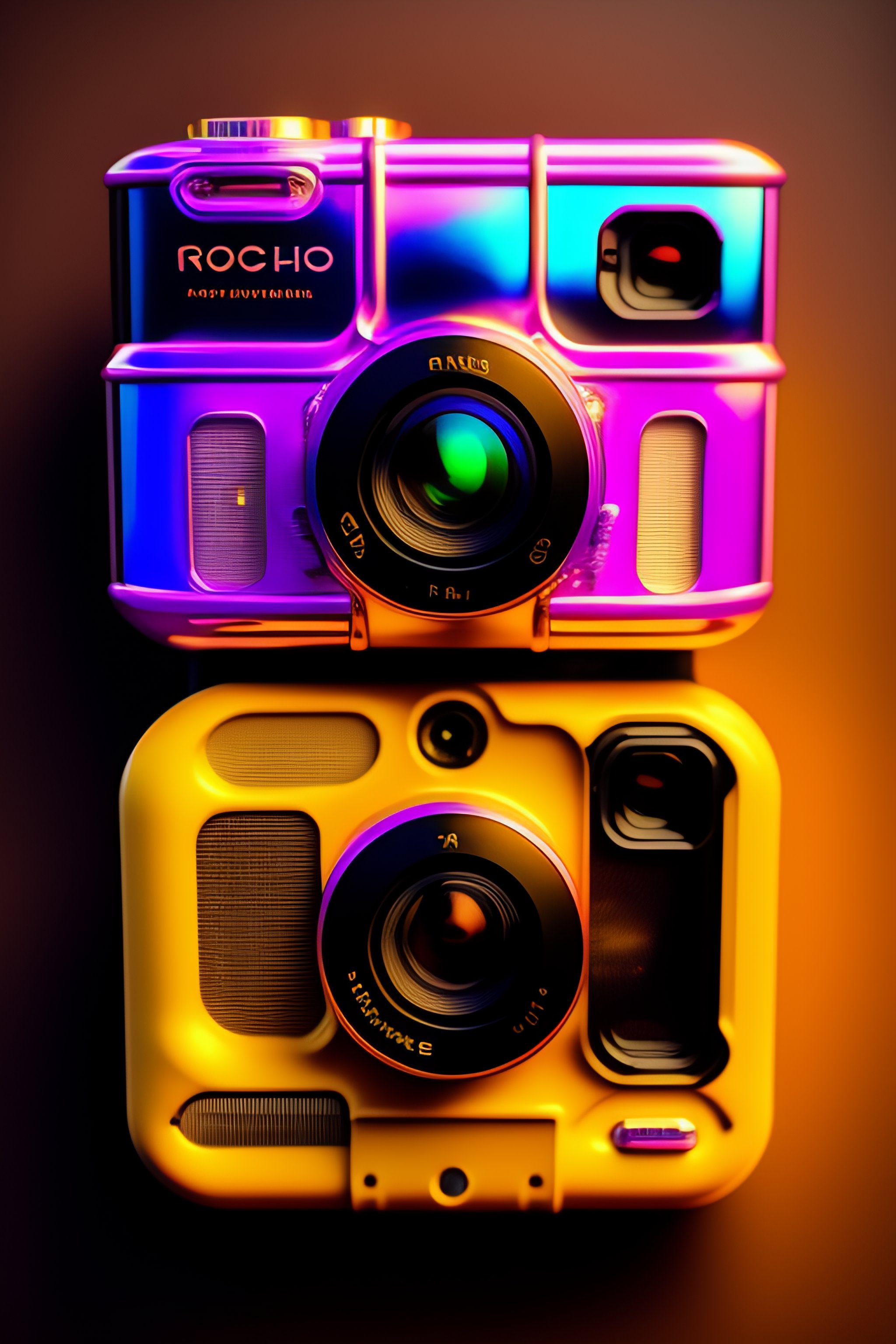 Lexica - Hyperrealistic rococo neo tokyo steampunk minimal instax mini ...