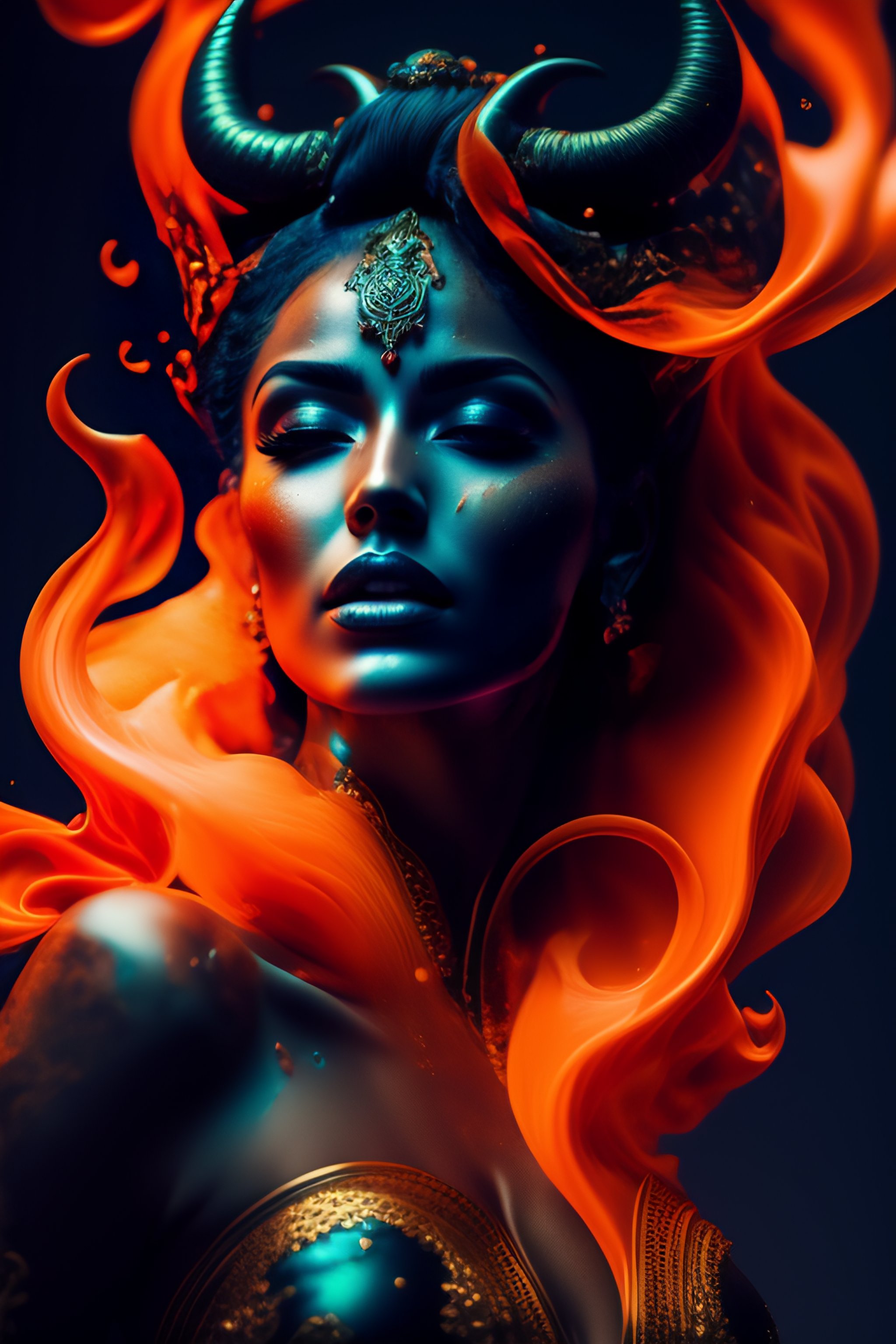 Lexica - Alberto seveso art, dancing sillhouette of a woman , water ink ...