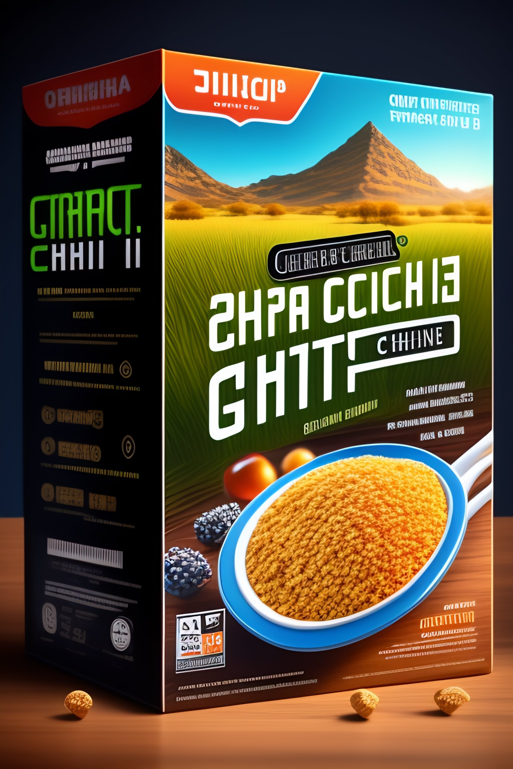 Lexica - Cereal box for “NVIDIA GPU CRUNCHES” - the computer chip ...