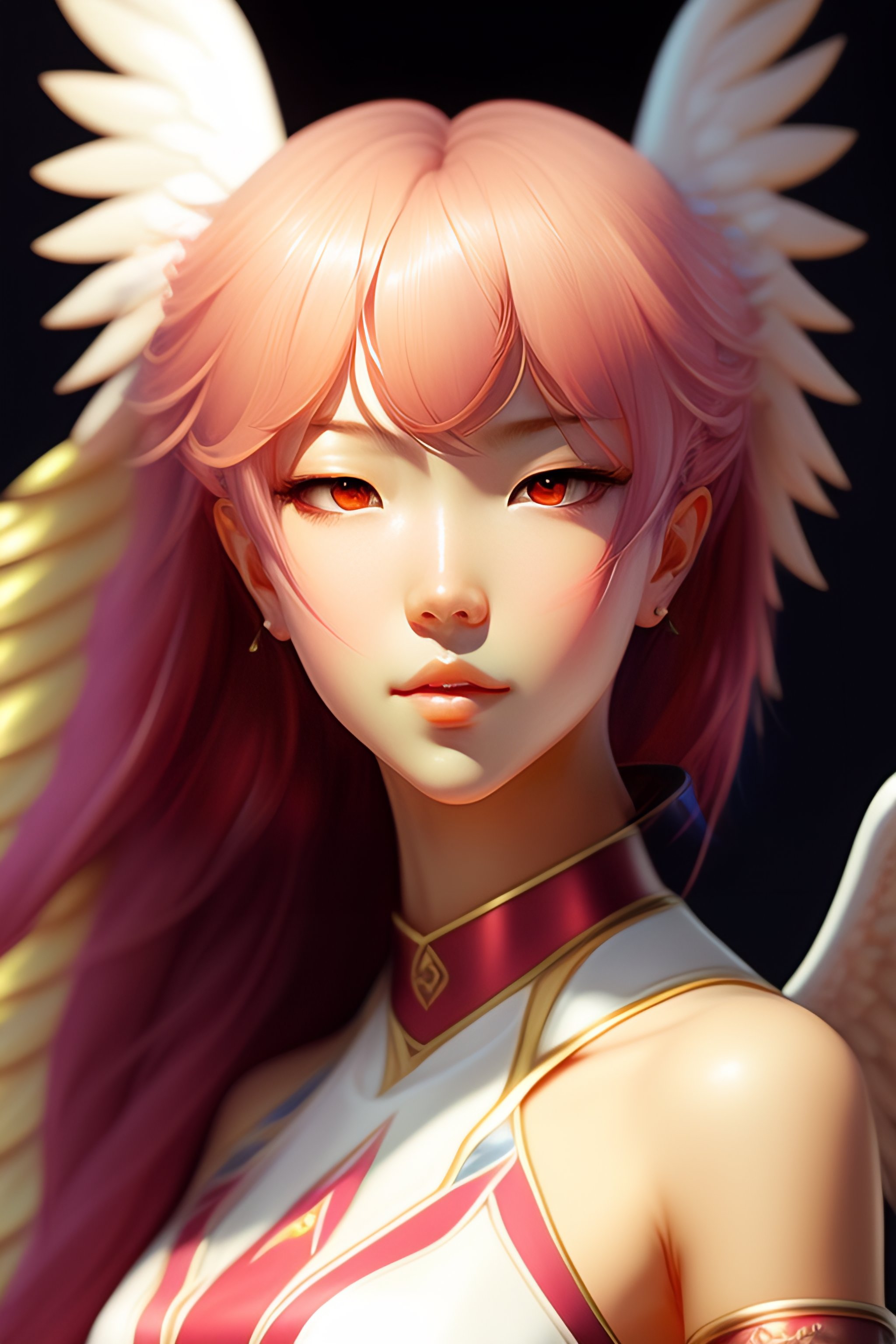 Lexica - Digimon Anthropomorphic Girl Gorgeous Oil Painting portrait of ...