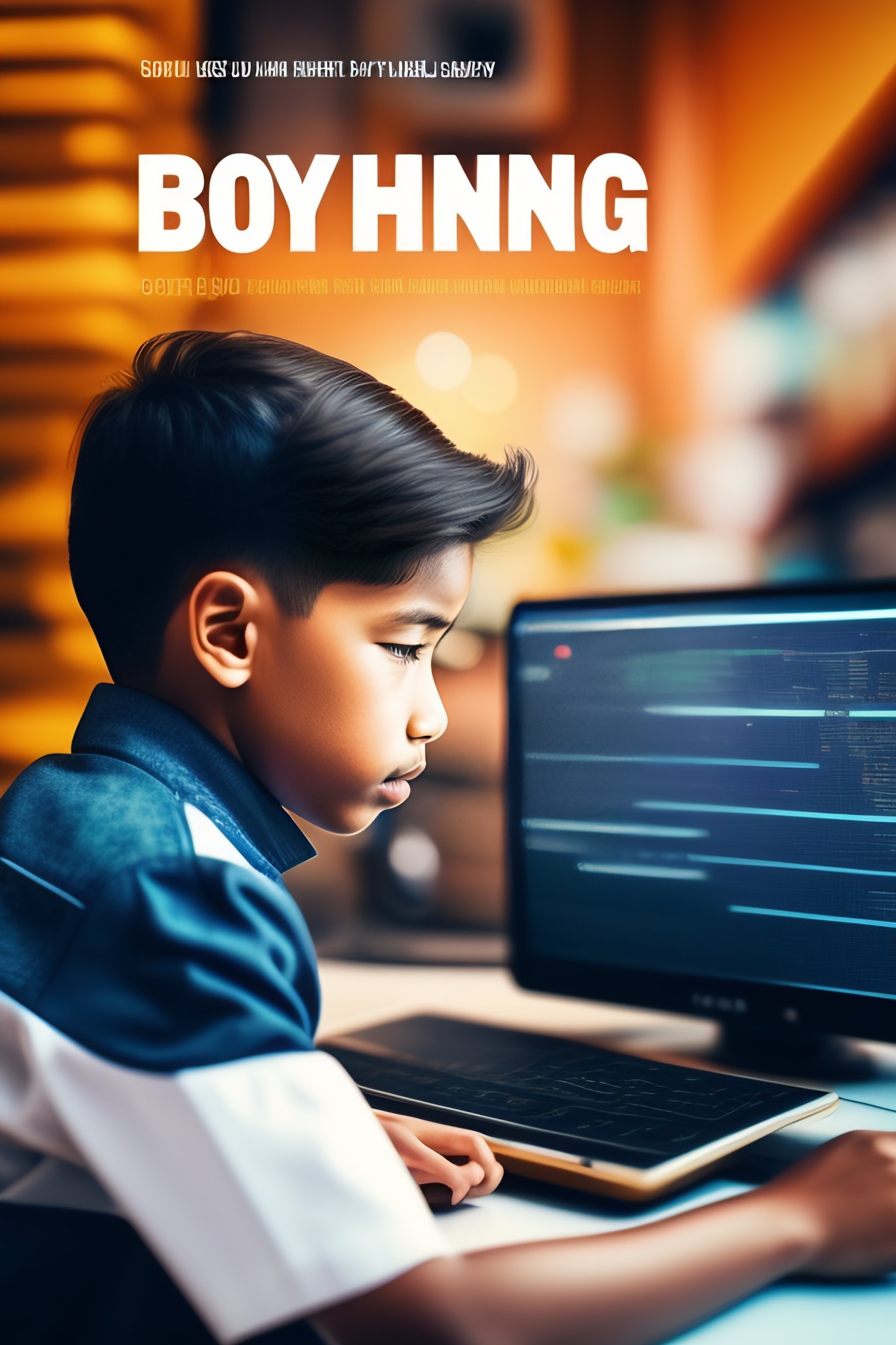 Lexica - Boy coding