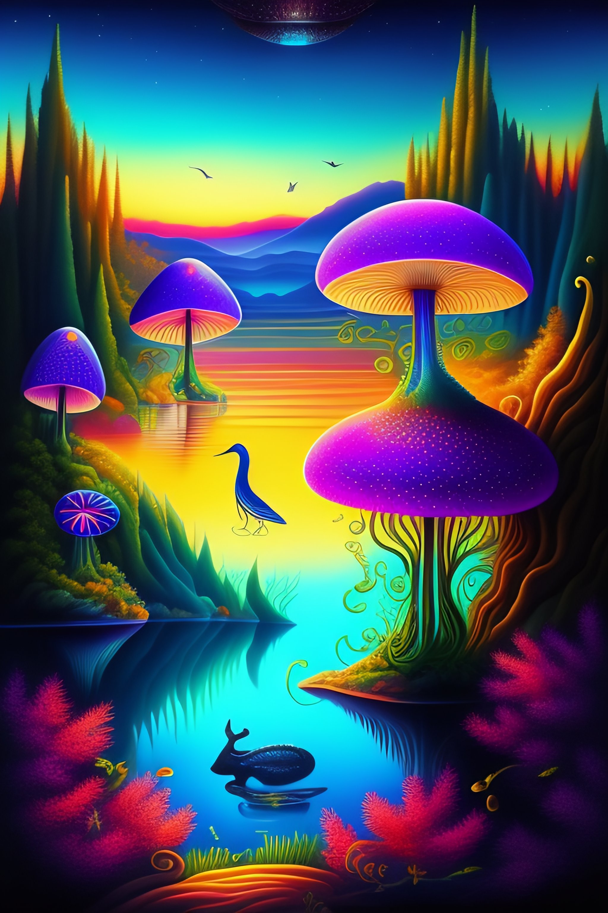 Lexica - High definition, In the style of Salvador Dali Imaginary ...
