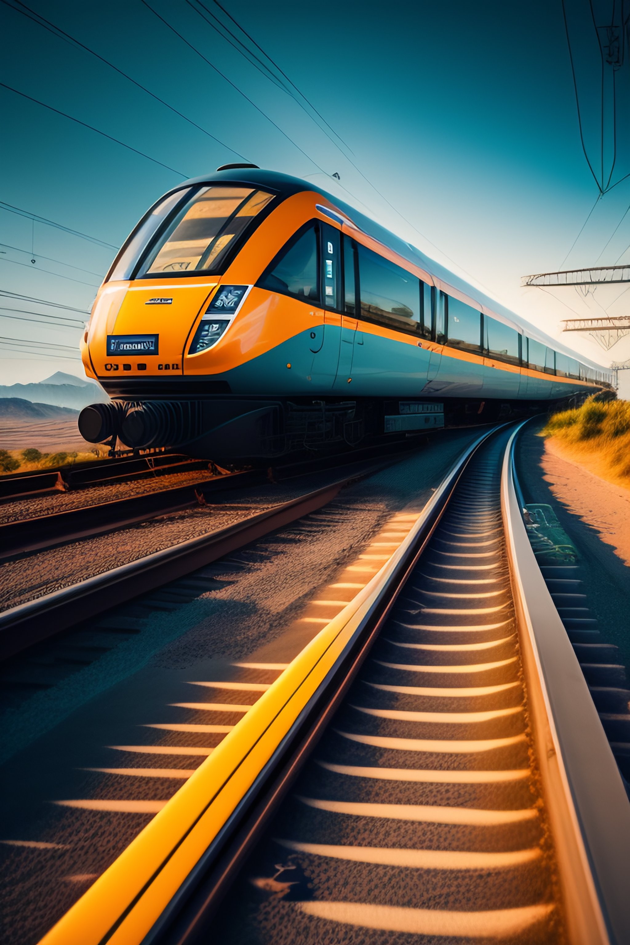 Lexica - Electric train line, another world
