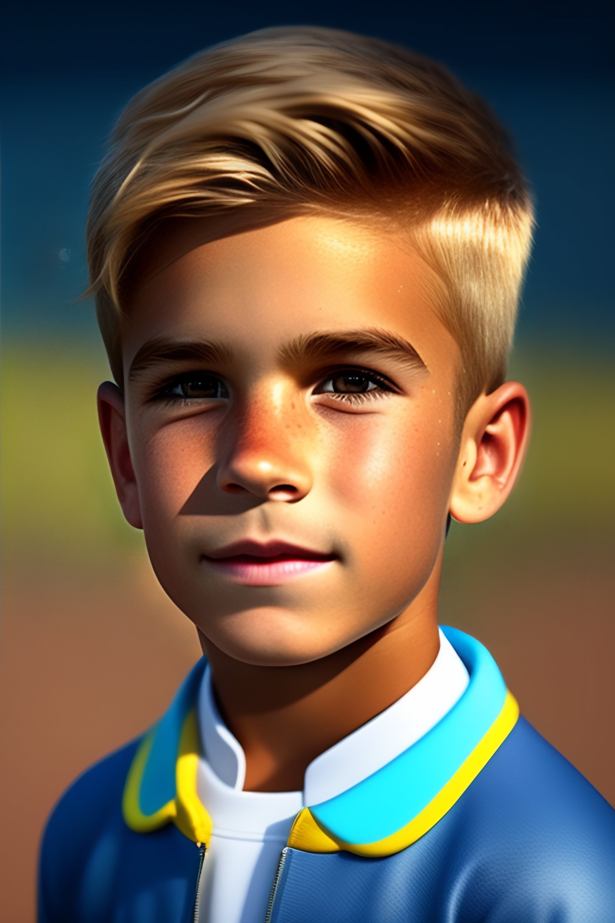 Lexica - Create a australian boy as a cartoon character with wheatish ...