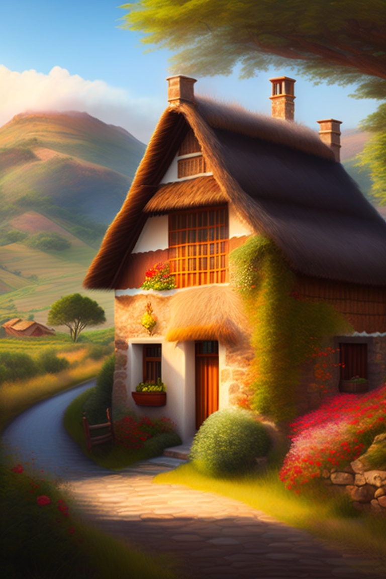 Lexica - Rural Village Setting: Picture a quaint, picturesque rural ...