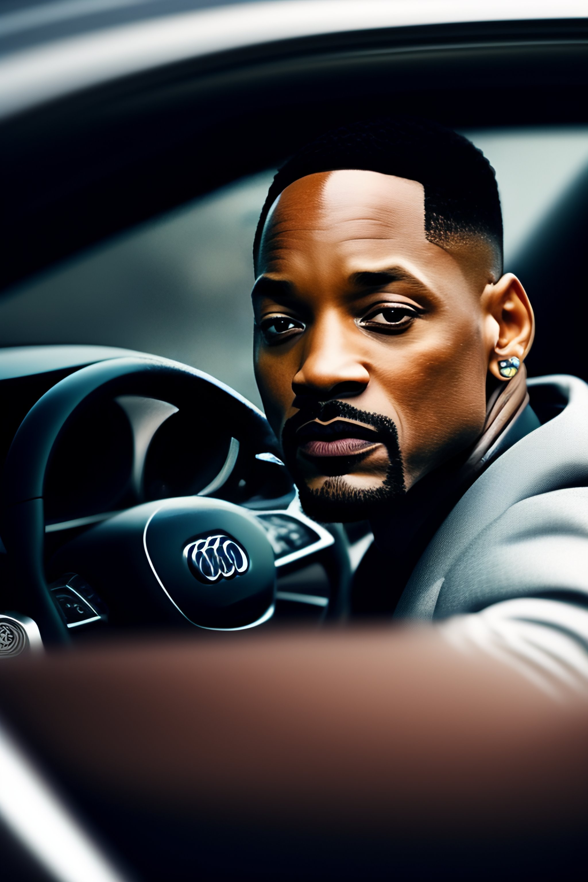 Lexica - Realistic photo of will smith wearing a rim watch while ...