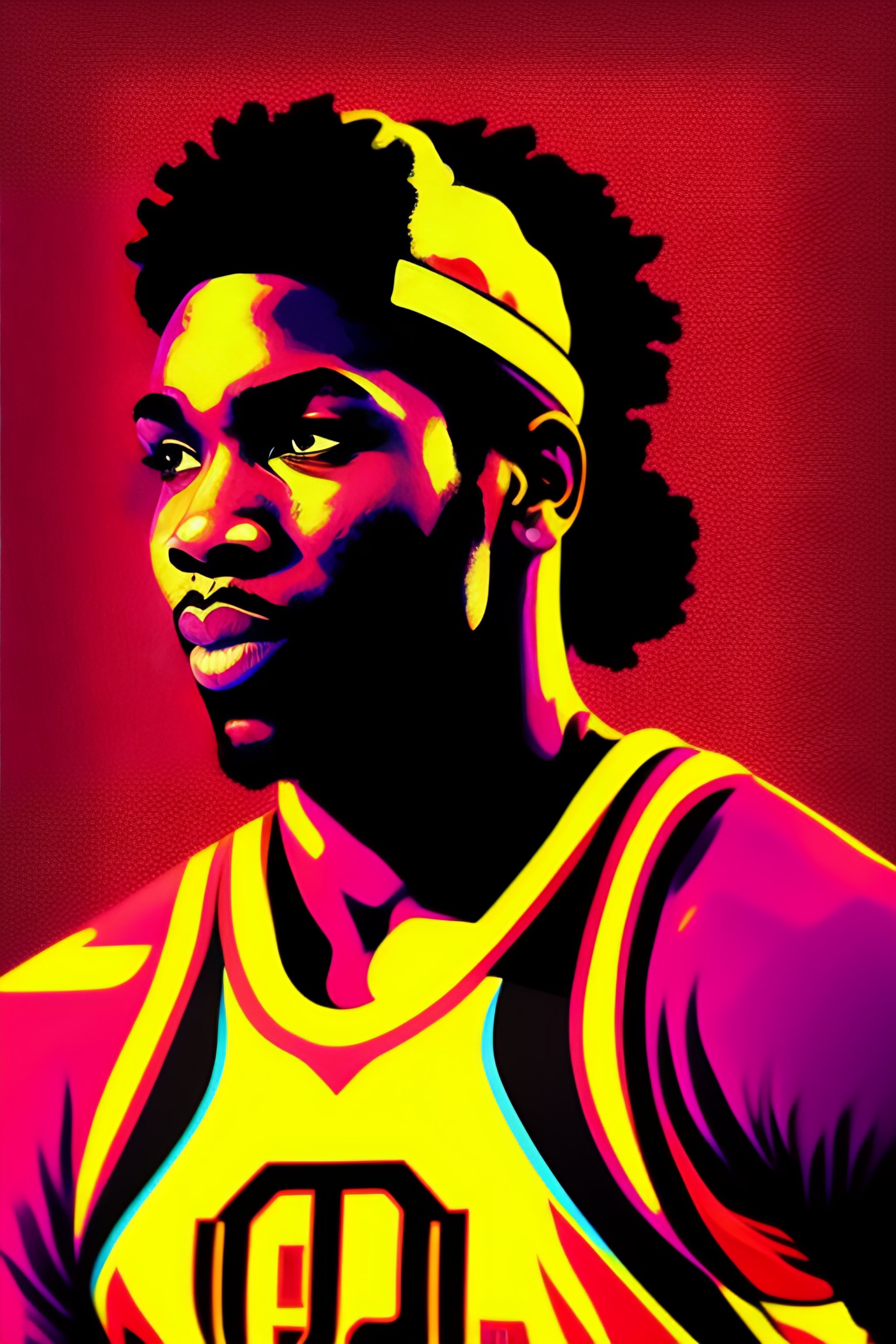 Lexica - Basketball player manga retro comic style artwork, tshirt ...