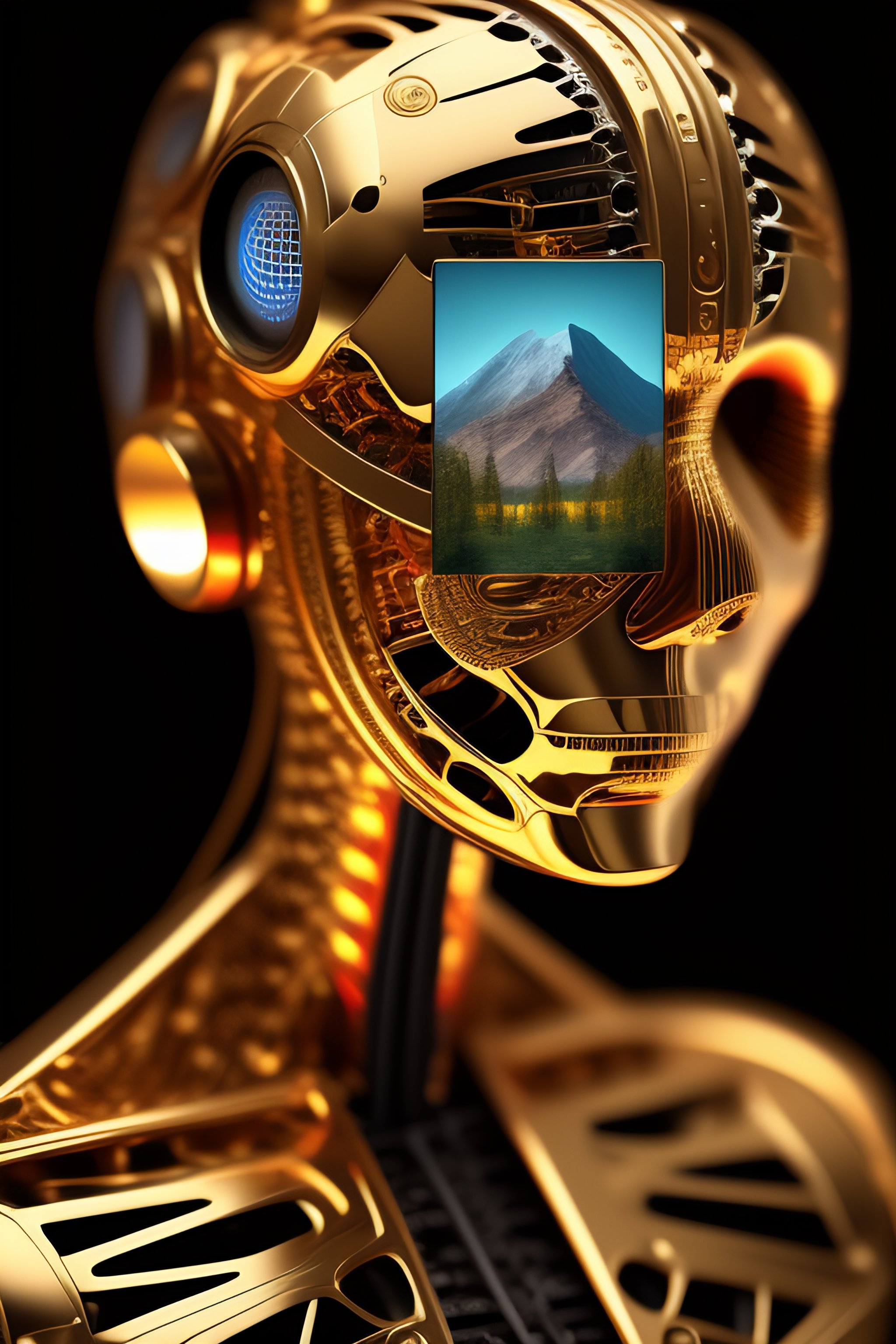 Lexica - Create a digital artwork that reflects your interpretation of the phrase 'artificial ...