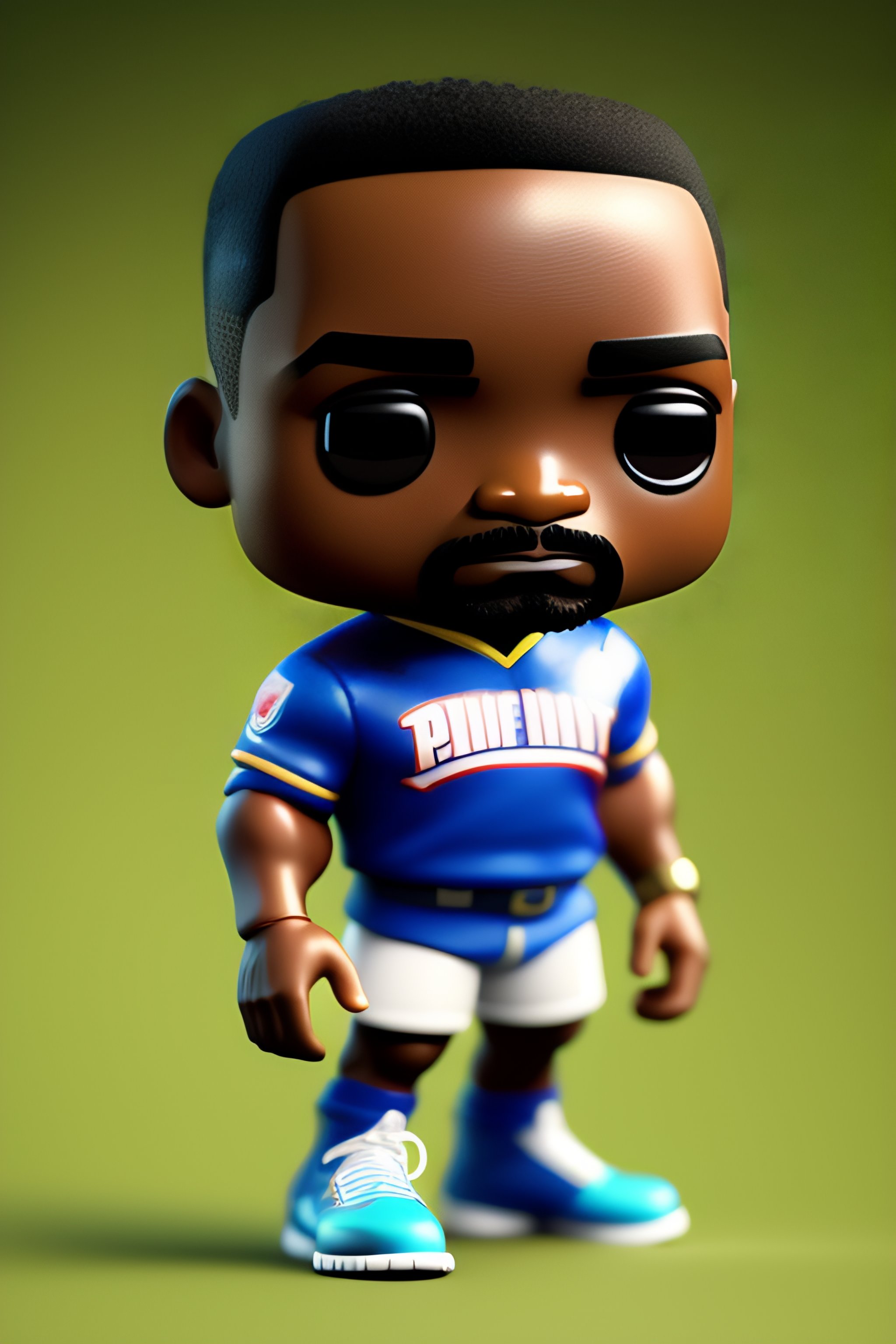 Lexica - Full body 3d render of funko pop Will Smith