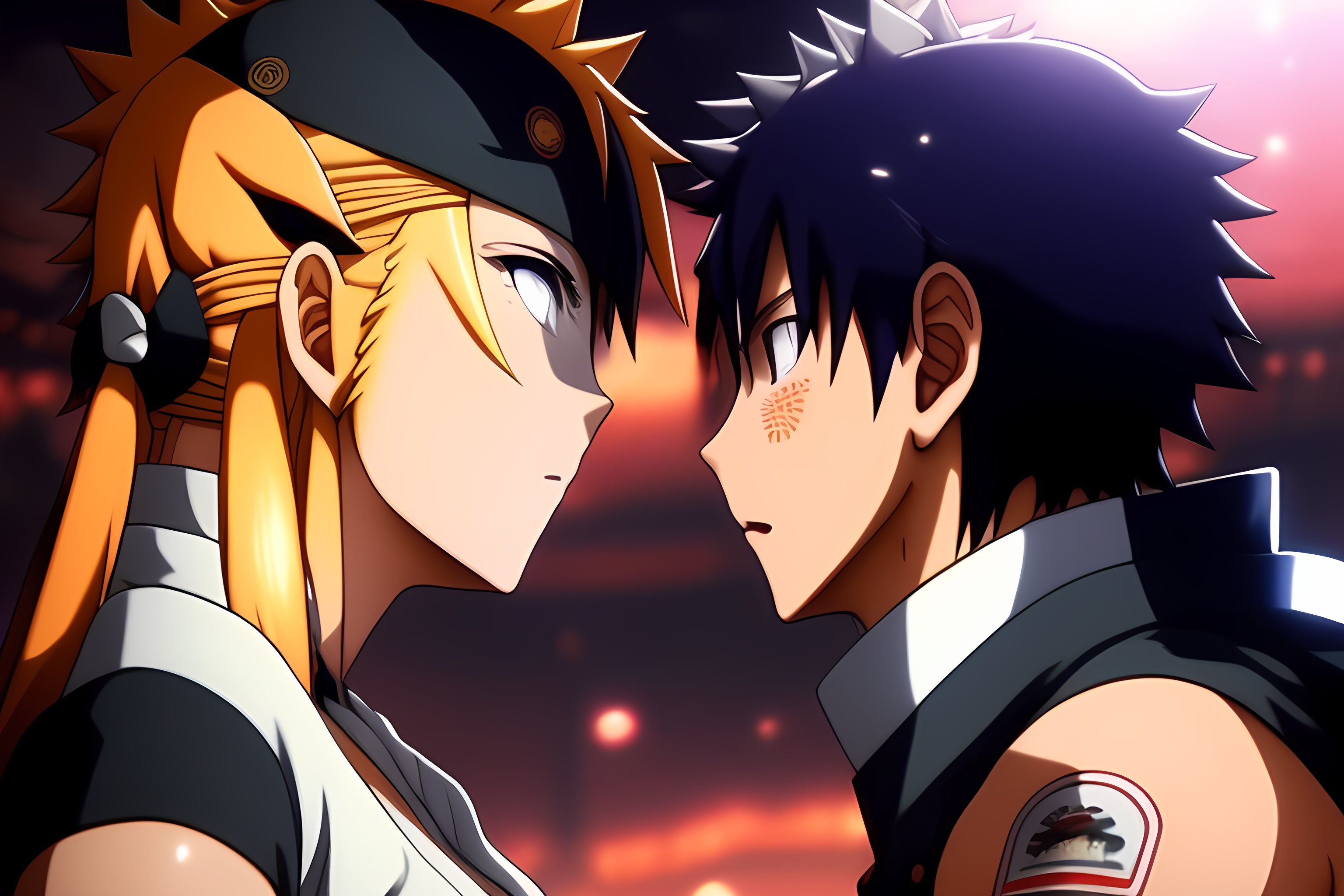 Lexica - Naruto kissing Orochimarus belly