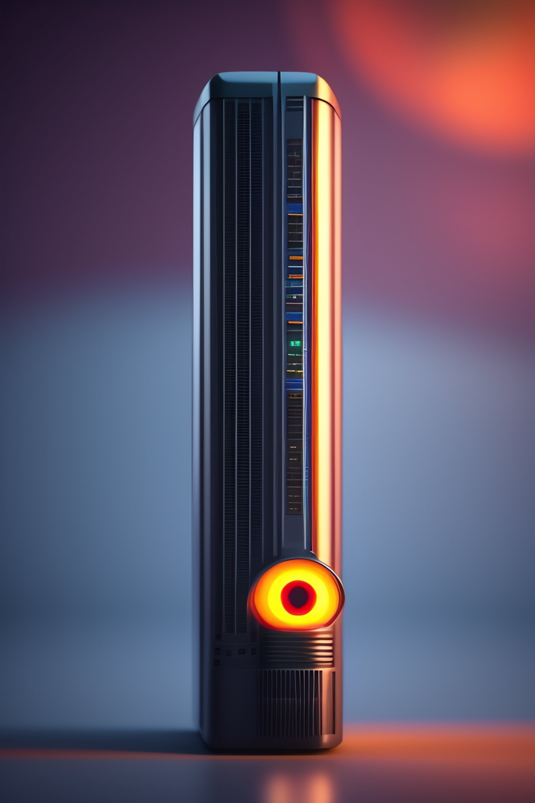 Lexica - Cartoon character, alive computer tower with eyes and hands ...