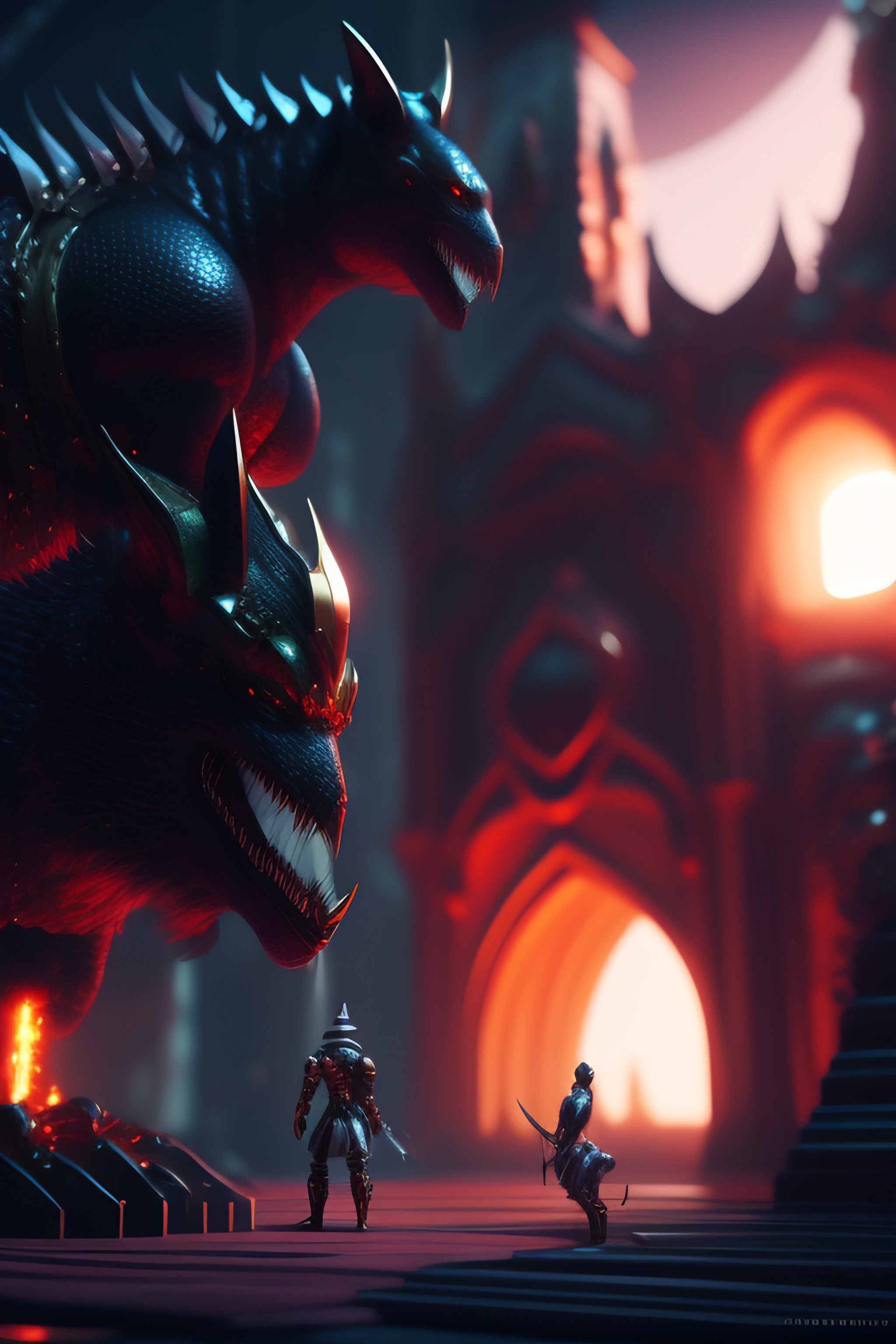 Lexica - Callisto protocol monsters fight, cinematic composition ...