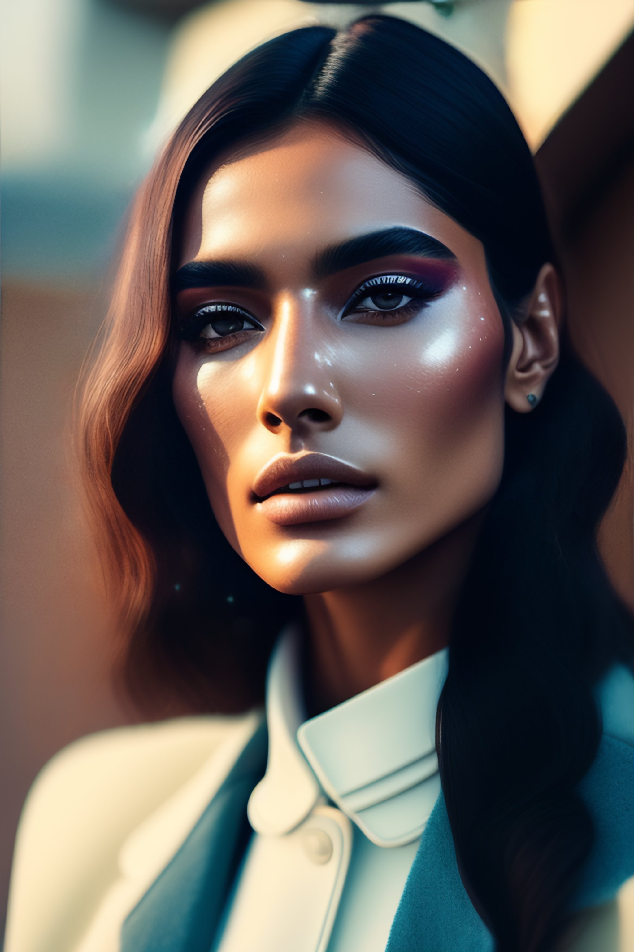 Lexica - Portrait of haute couture beautiful pakistani fashion model ...